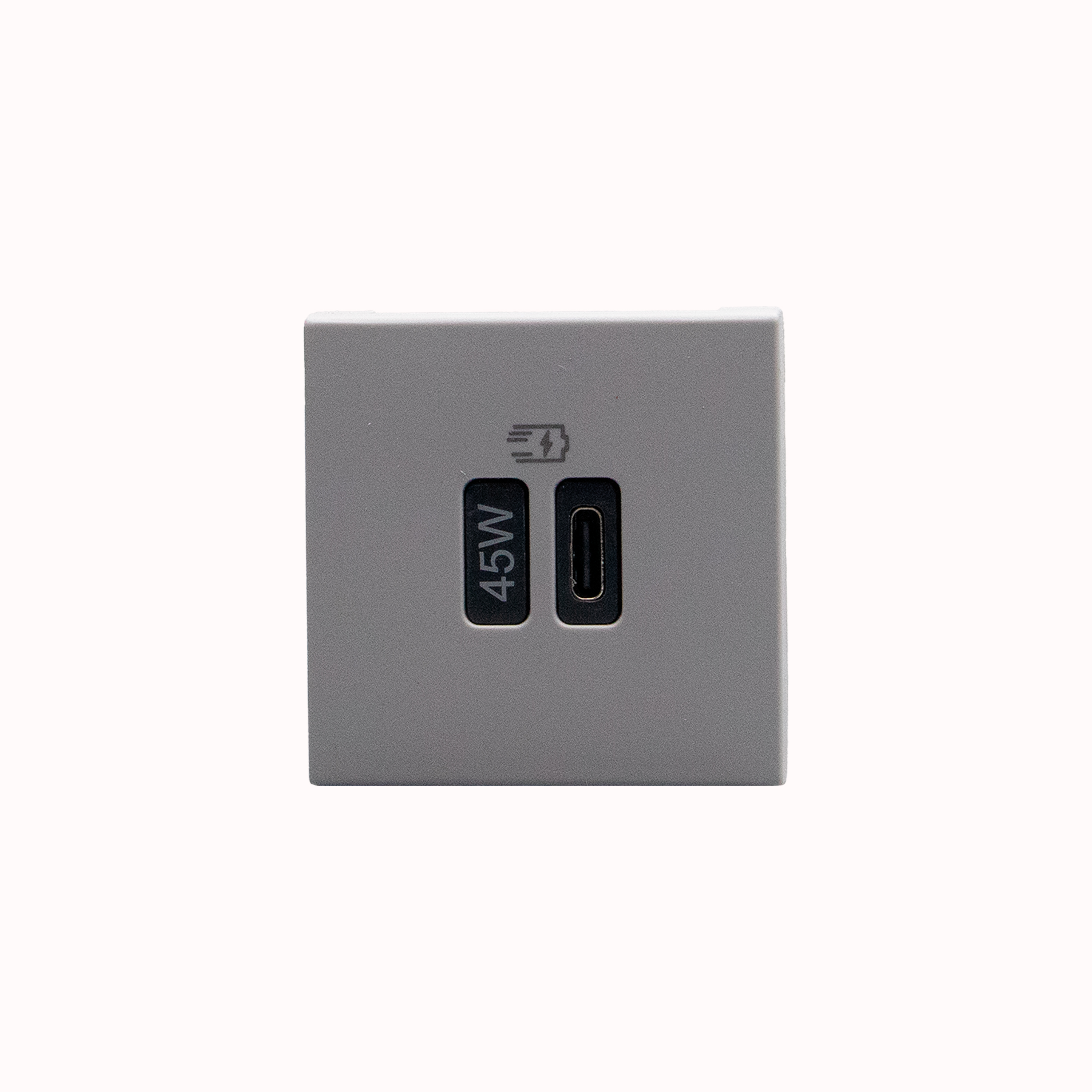 Cargador USB Tipo C+C 3A 45 w PD Matix Go Gris 2 mod | JG4294C ...