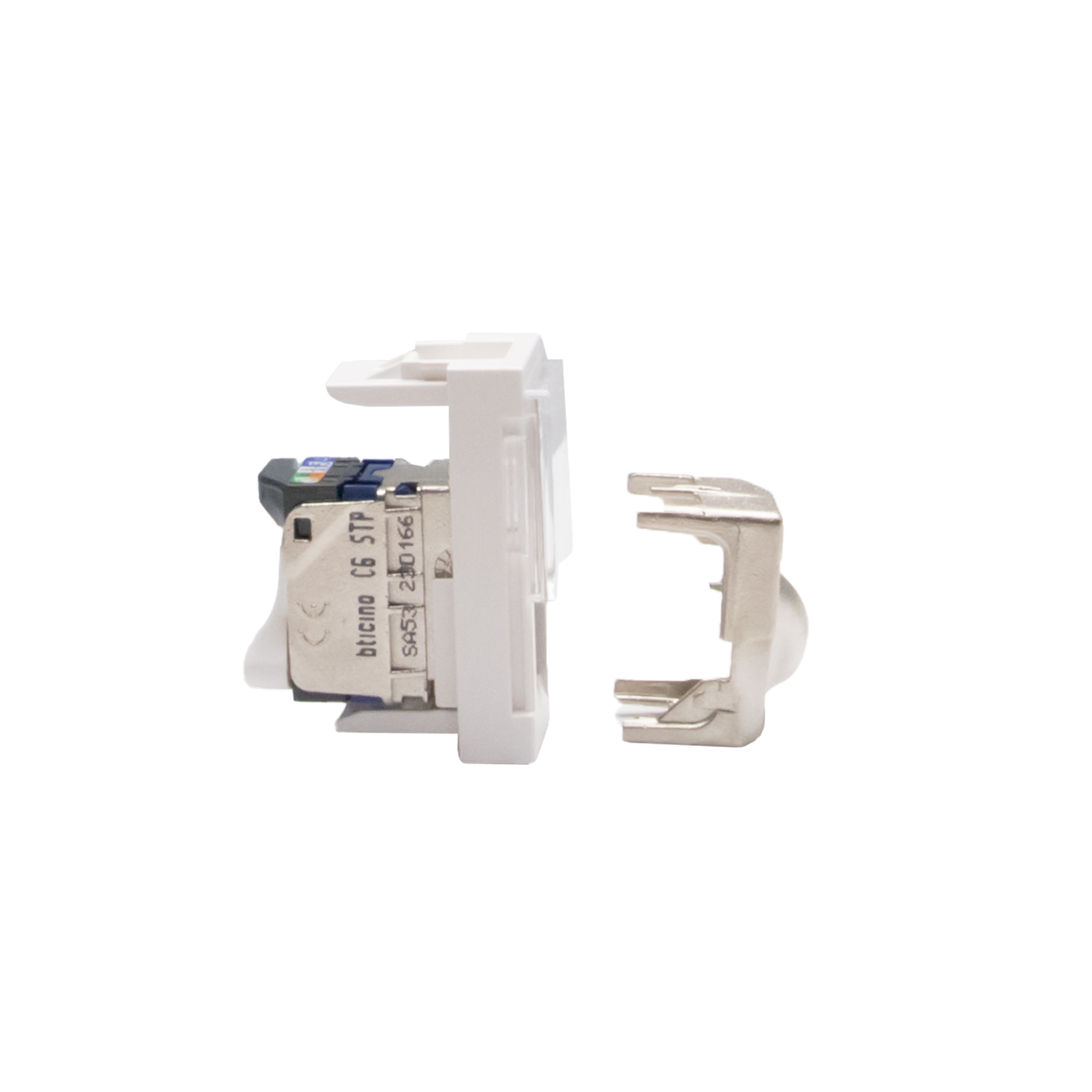 Conector STP RJ45 de categoría 6, 1 módulo blanco, MatixGO de Bticino ...