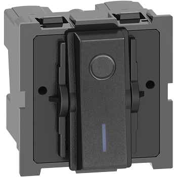 Living Now 1way switch 2P 32AX 2 modules- Black | BT-KG4302V32 ...