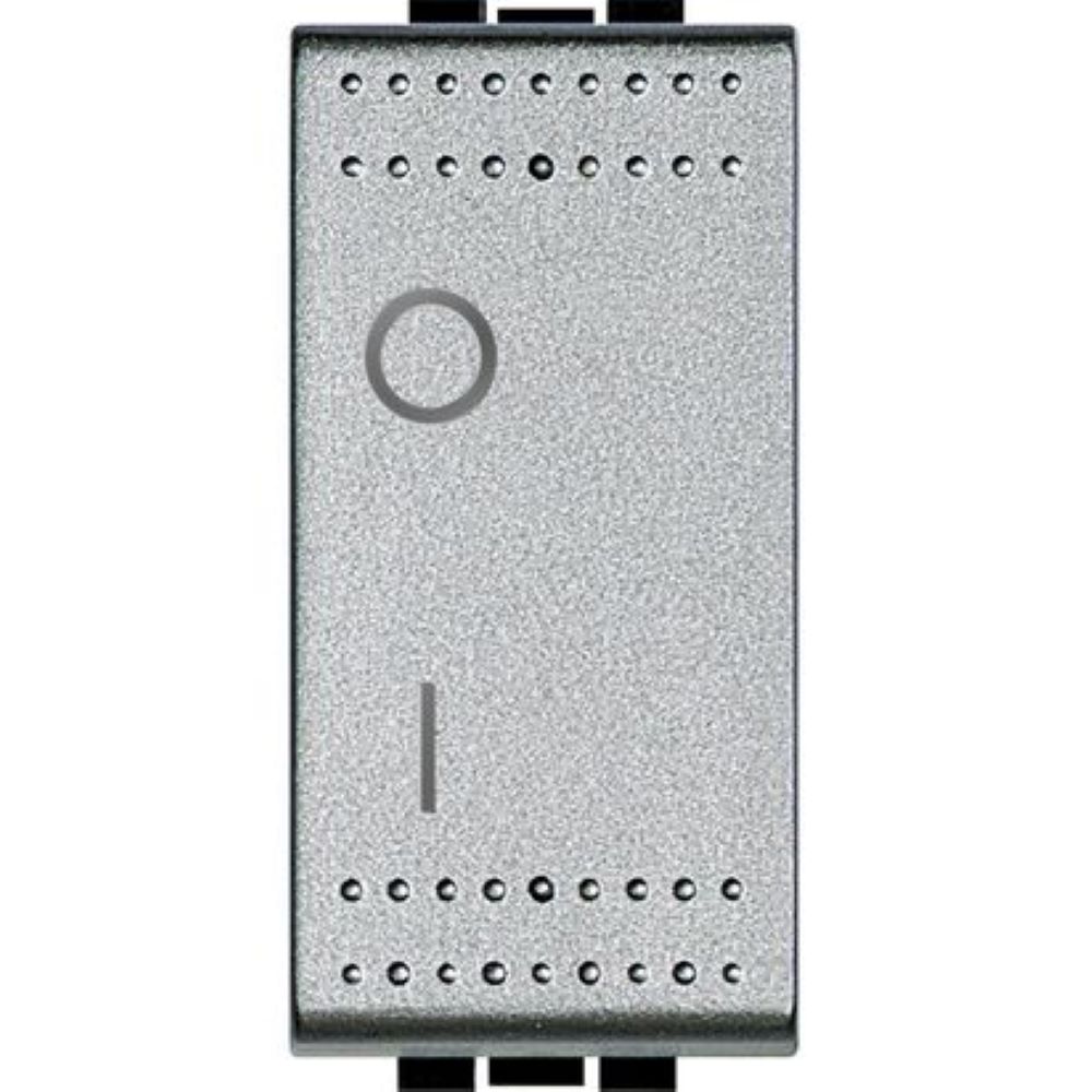 Interruptor bipolar Livinglight - 16A - 1 módulo - Tech | NT4002N | 8005543419830 | BTICINO