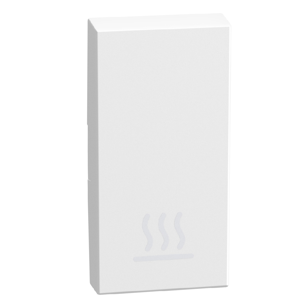 Light Now - Switch cover heater 1M white - Thermoplastic IK04 - Snap ...