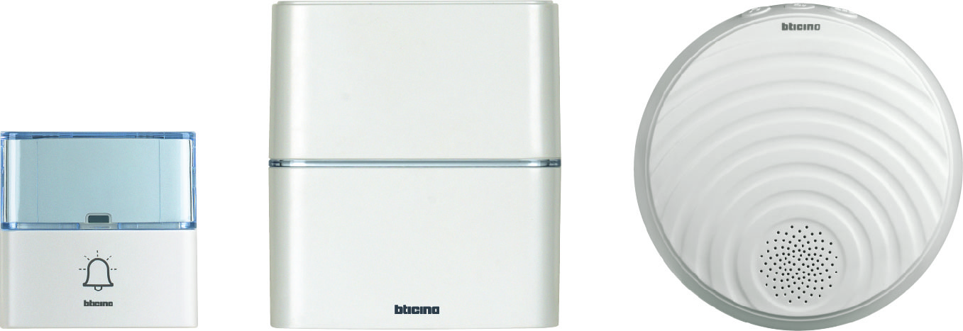 ADVANCED chimes and doorbell + 230V plug-in chime, 200m radio range ...