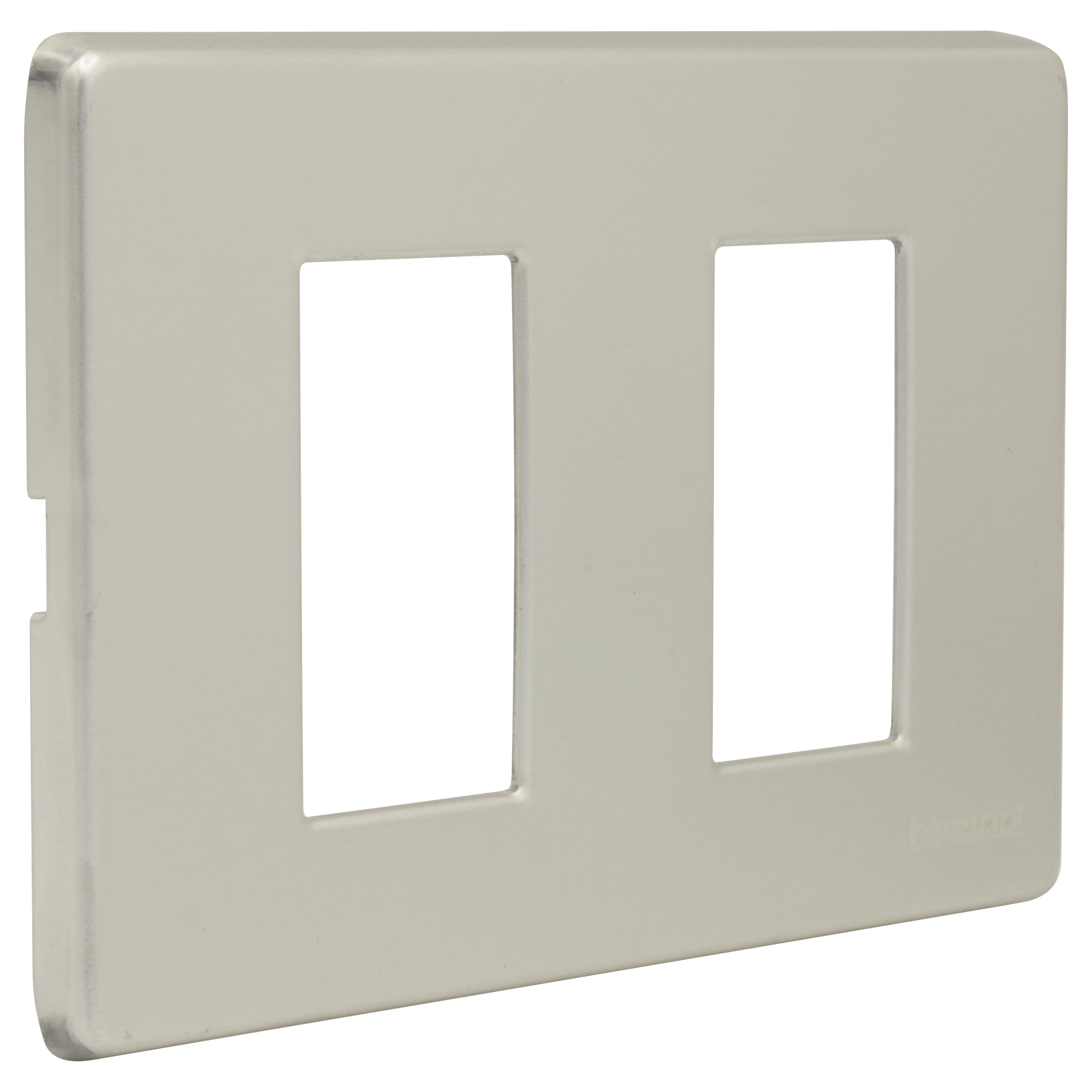 Placa MÀTIX 2P rectangular, Aluminio, oxidal, para soporte 503SA | 503 ...