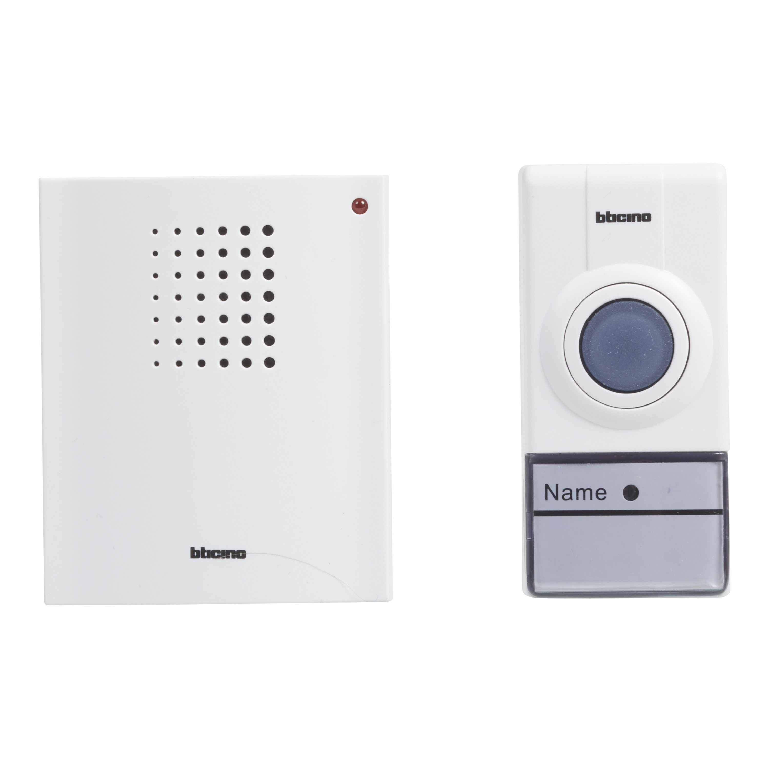 Standard radio kit, wireless chime and doorbell, white, radio operating ...