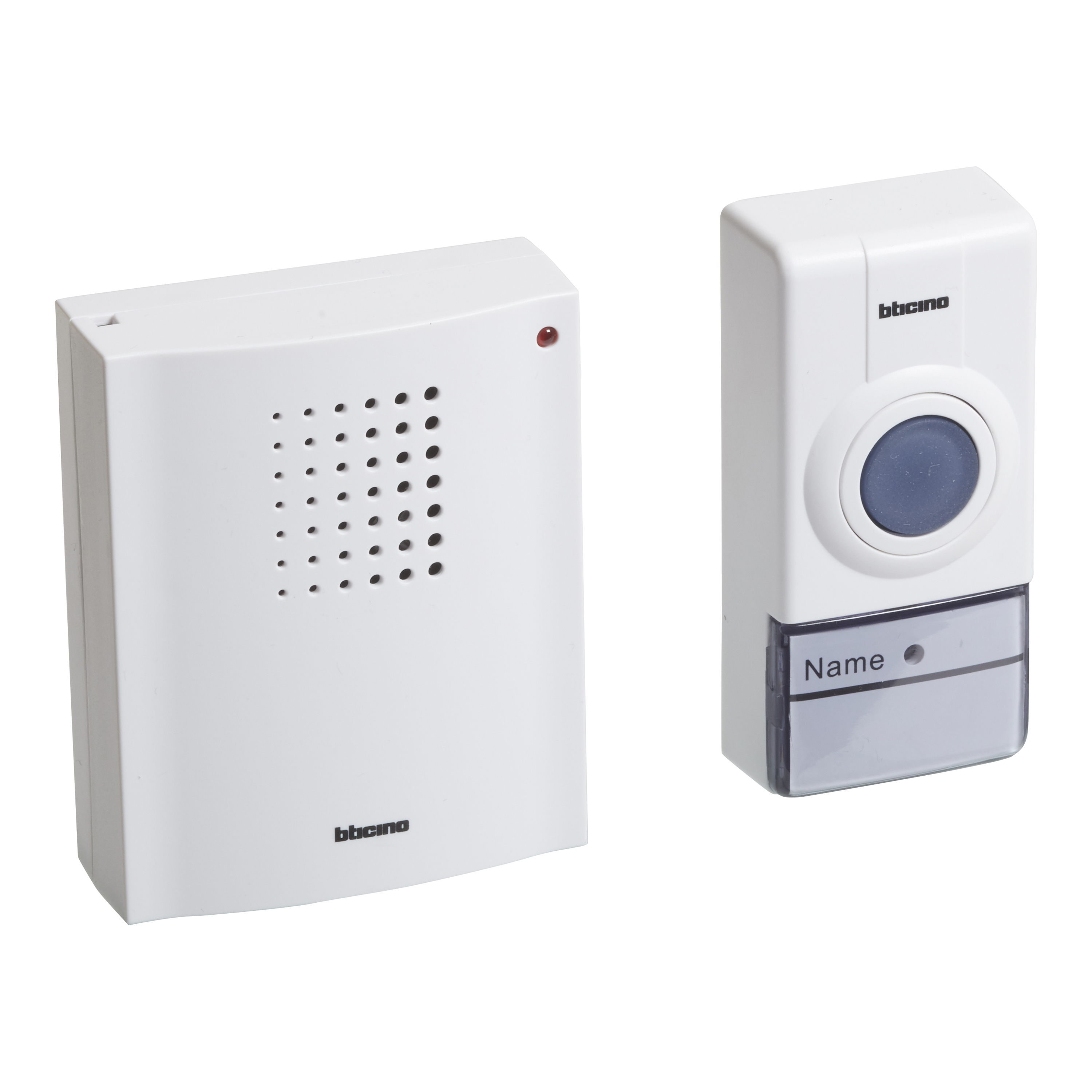 Standard radio kit, wireless chime and doorbell, white, radio operating ...
