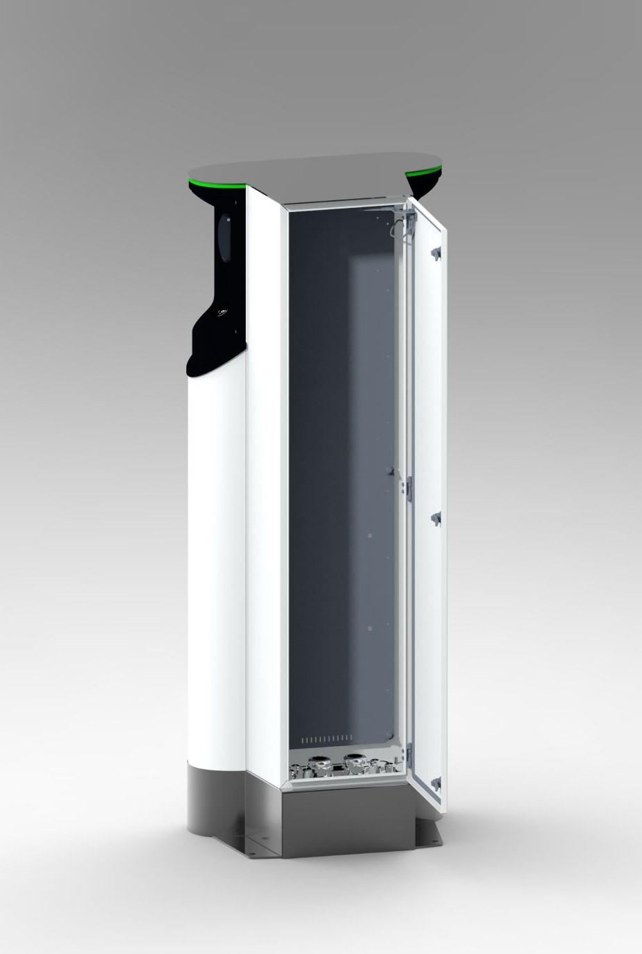 Ensto Pro latausasema 2x22kW T2 4G/LAN MID MCB RCD | EVF300B-A4BC ...