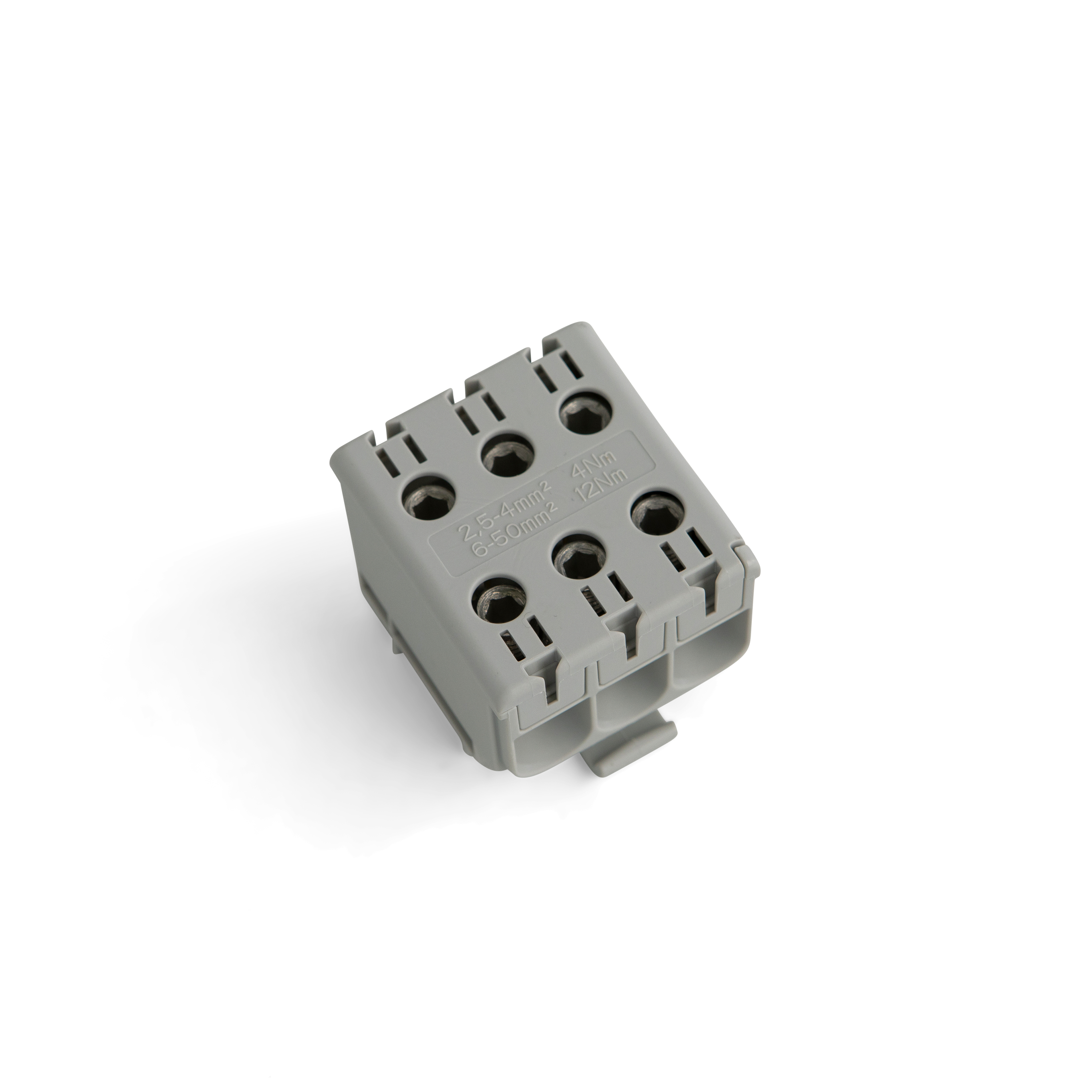 Terminal block 6-tapping Grey, Al/Cu 50 mm² | KE91 | 6438100490294 | ENSTO