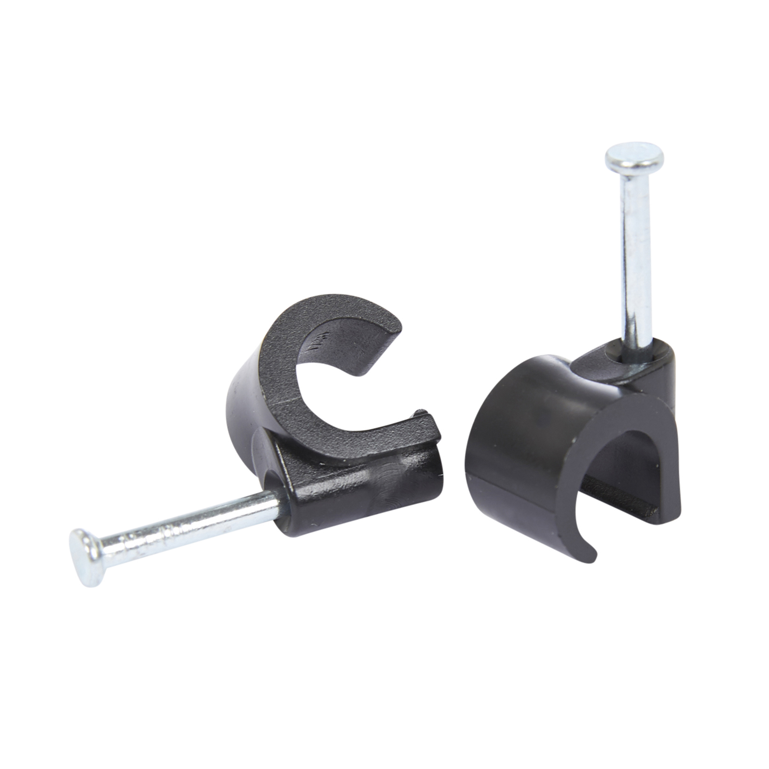 HPM Hook Type Cable Clips 8-10mm Black - 20 Pack | DQ008 ...
