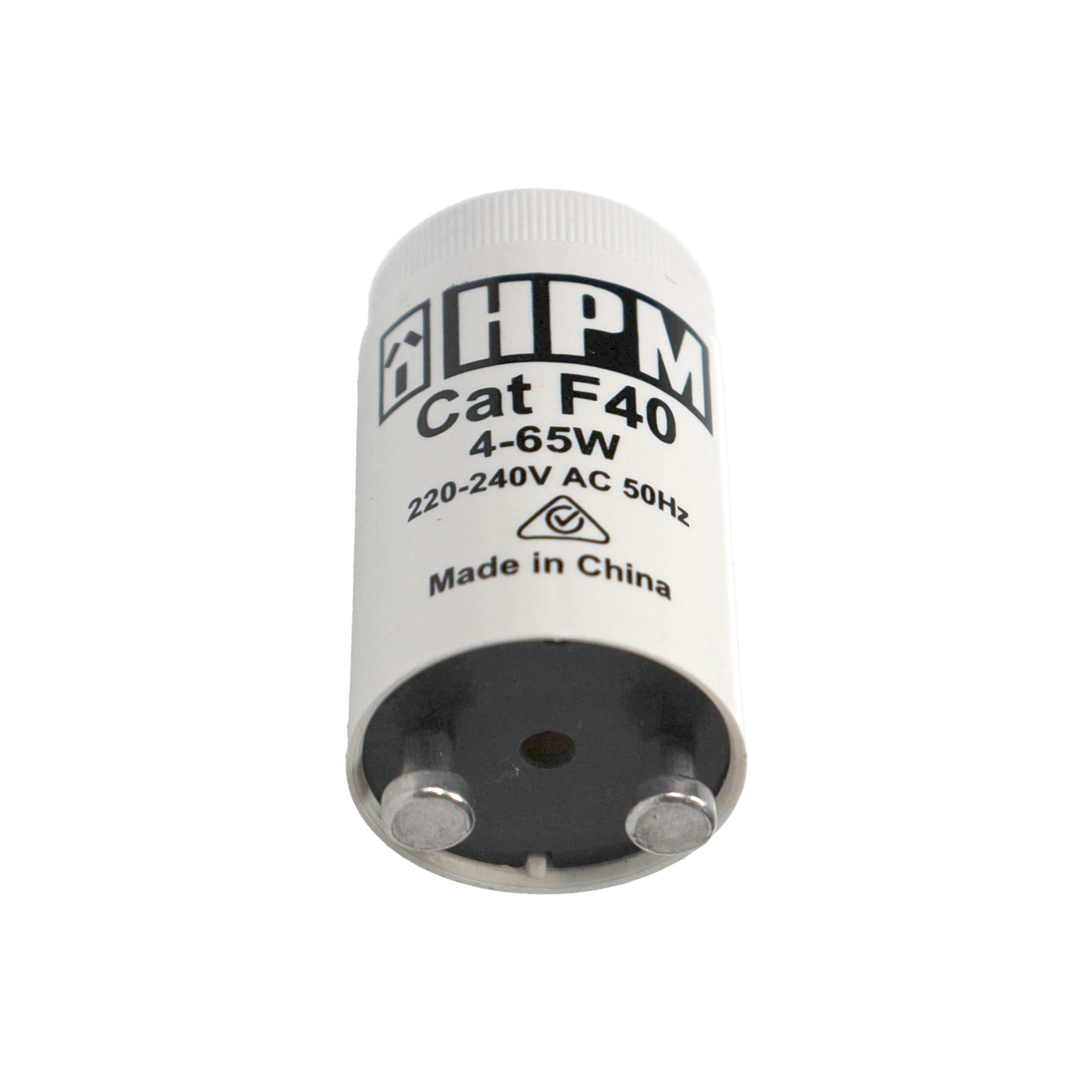 HPM 4-65W Universal Fluorescent Starter White | F40 | 9321001077138 | HPM