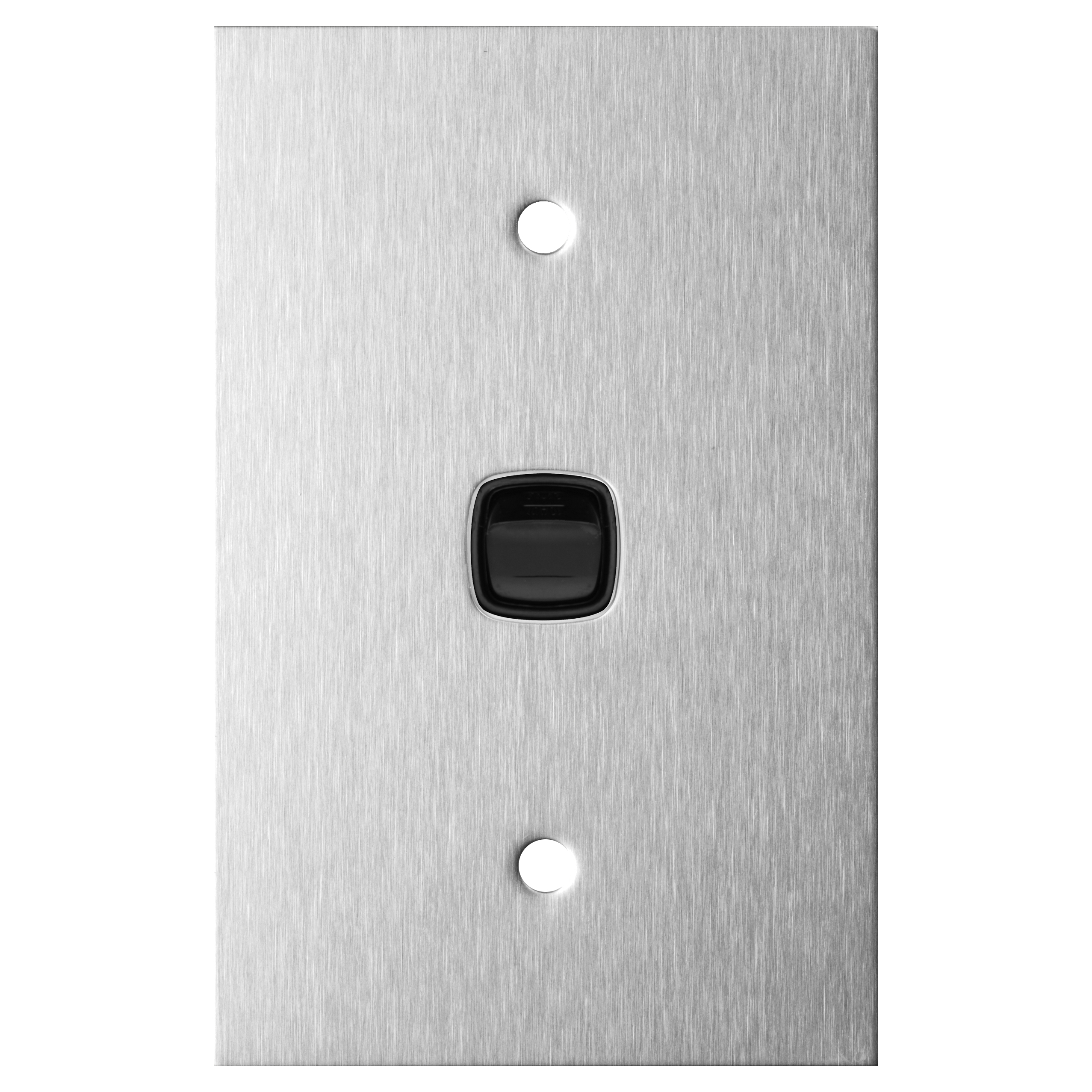 HPM Architectural Metal 10A Single Pole Double Throw 1 Gang Rocker ...