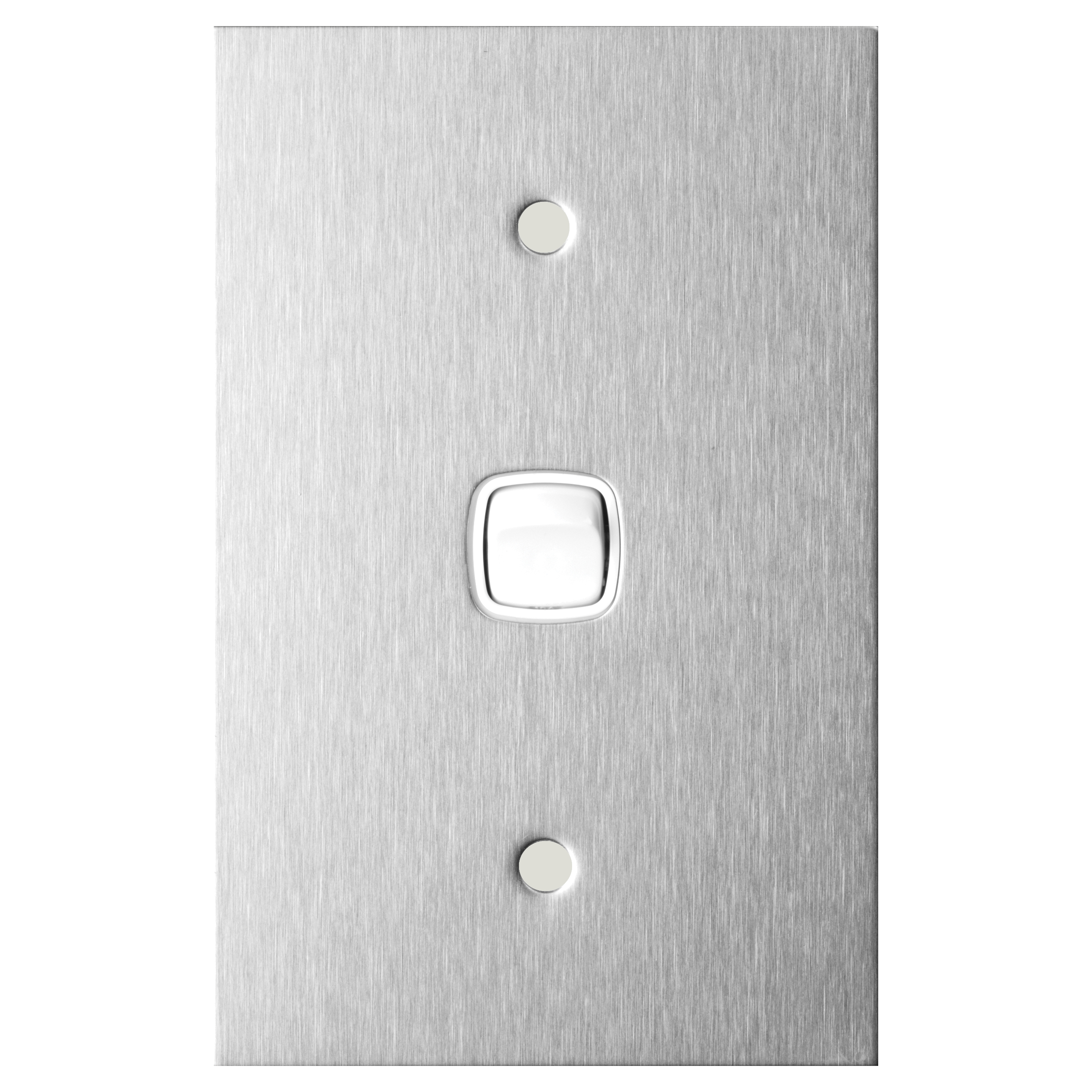 HPM Architectural Metal 10A Single Pole Double Throw 1 Gang Rocker ...