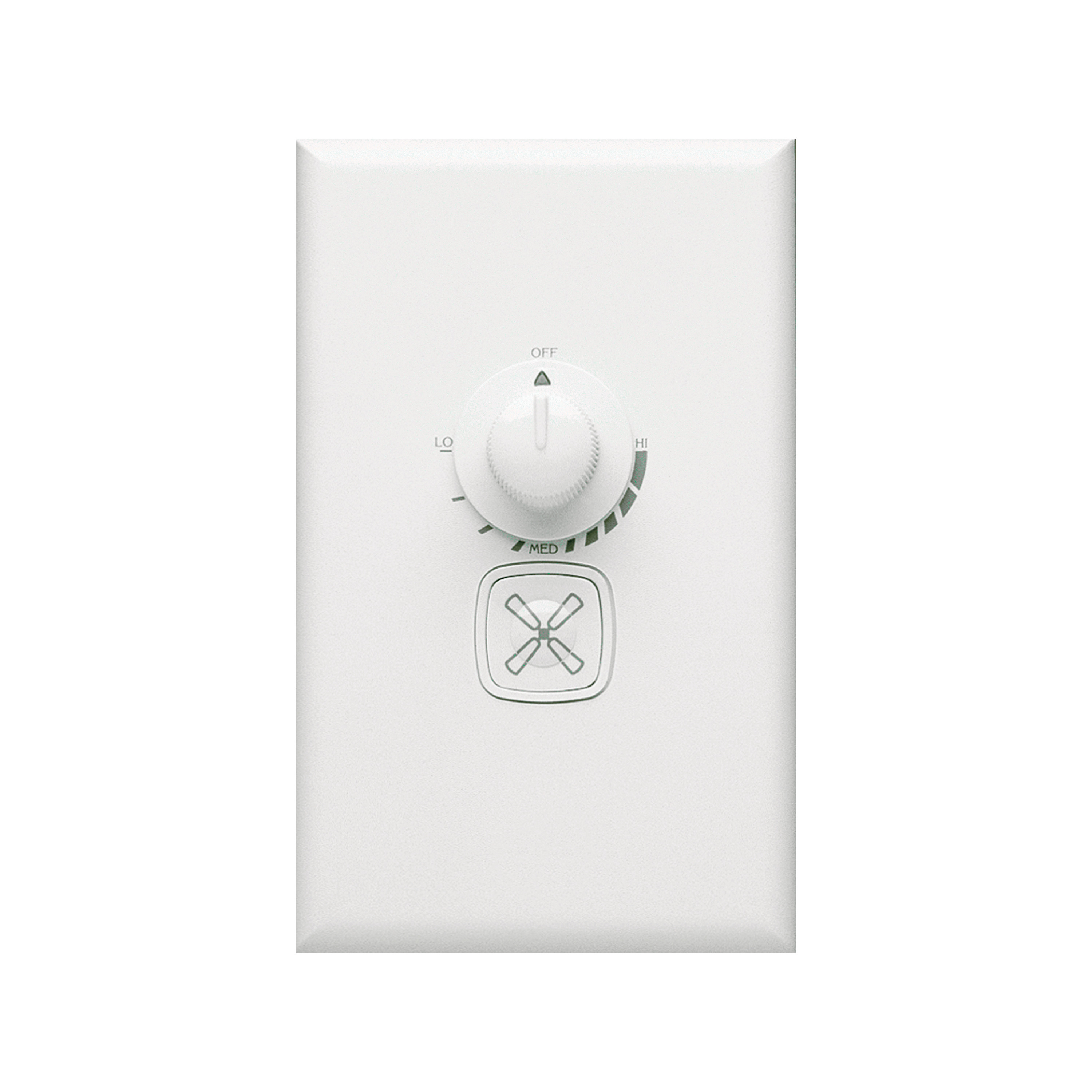 HPM Excel 100VA 3 Speed Vertical Rotary Fan Controller White | XL475/2 ...