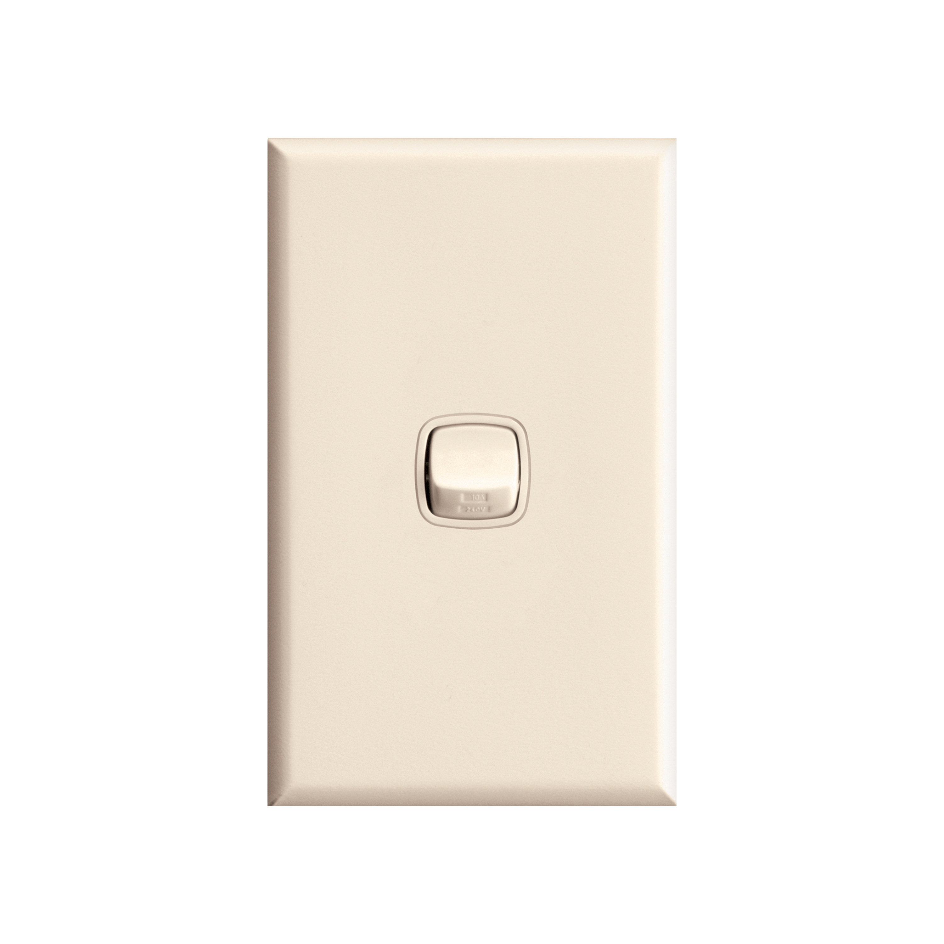 HPM Excel 10A 1 Gang Single Pole Double Throw Vertical Rocker Switch ...
