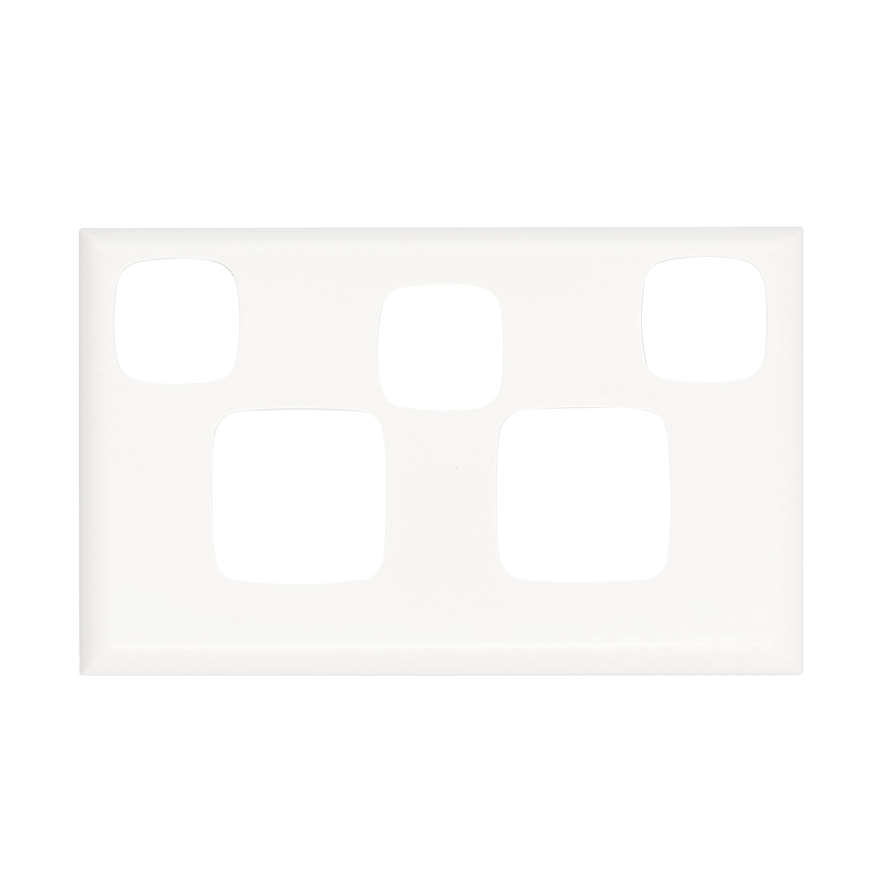 HPM Excel Double Power Point with Extra Function Hole Coverplate Gloss ...