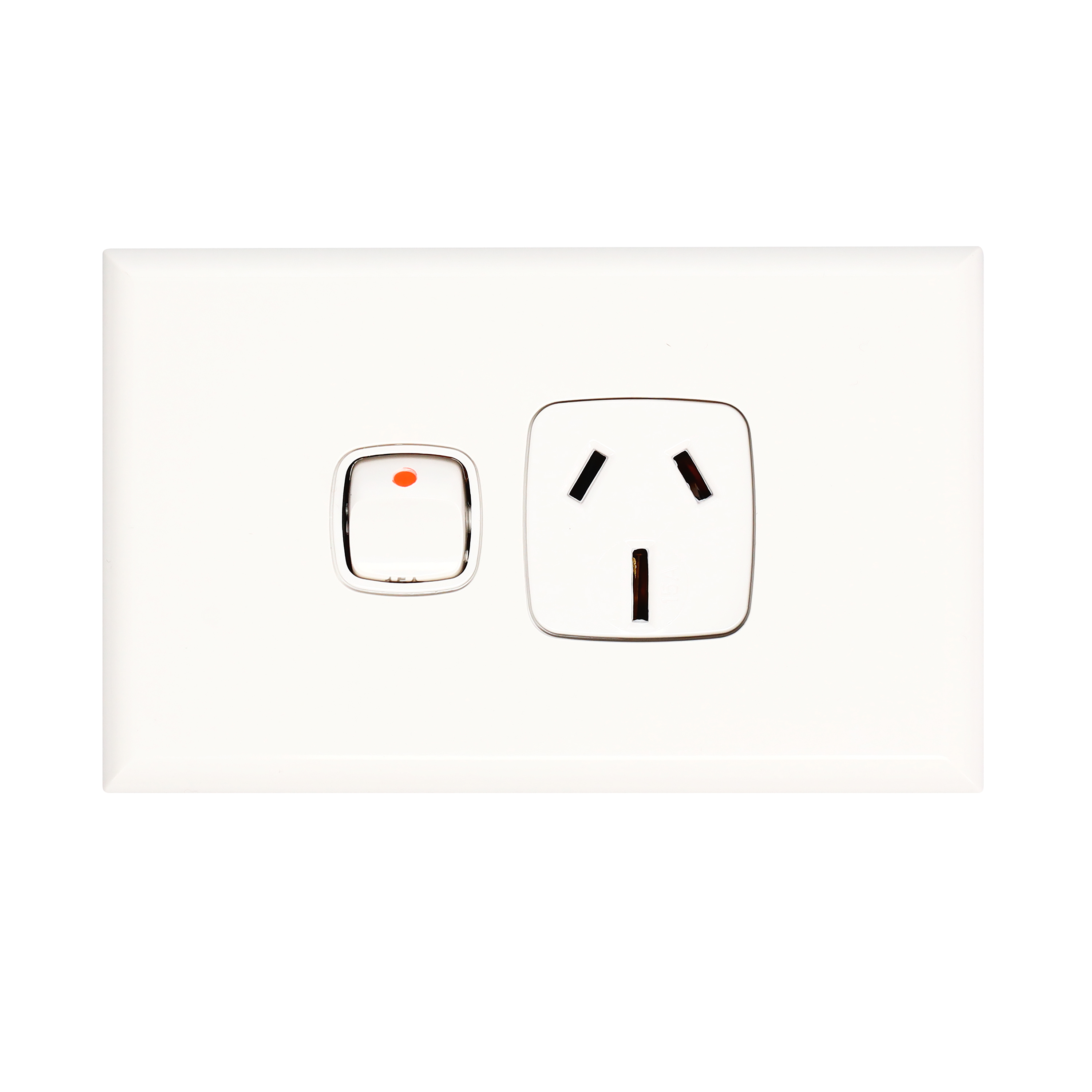 HPM Excel 15A Single Power Point Gloss White | XLP787/15WEWE ...