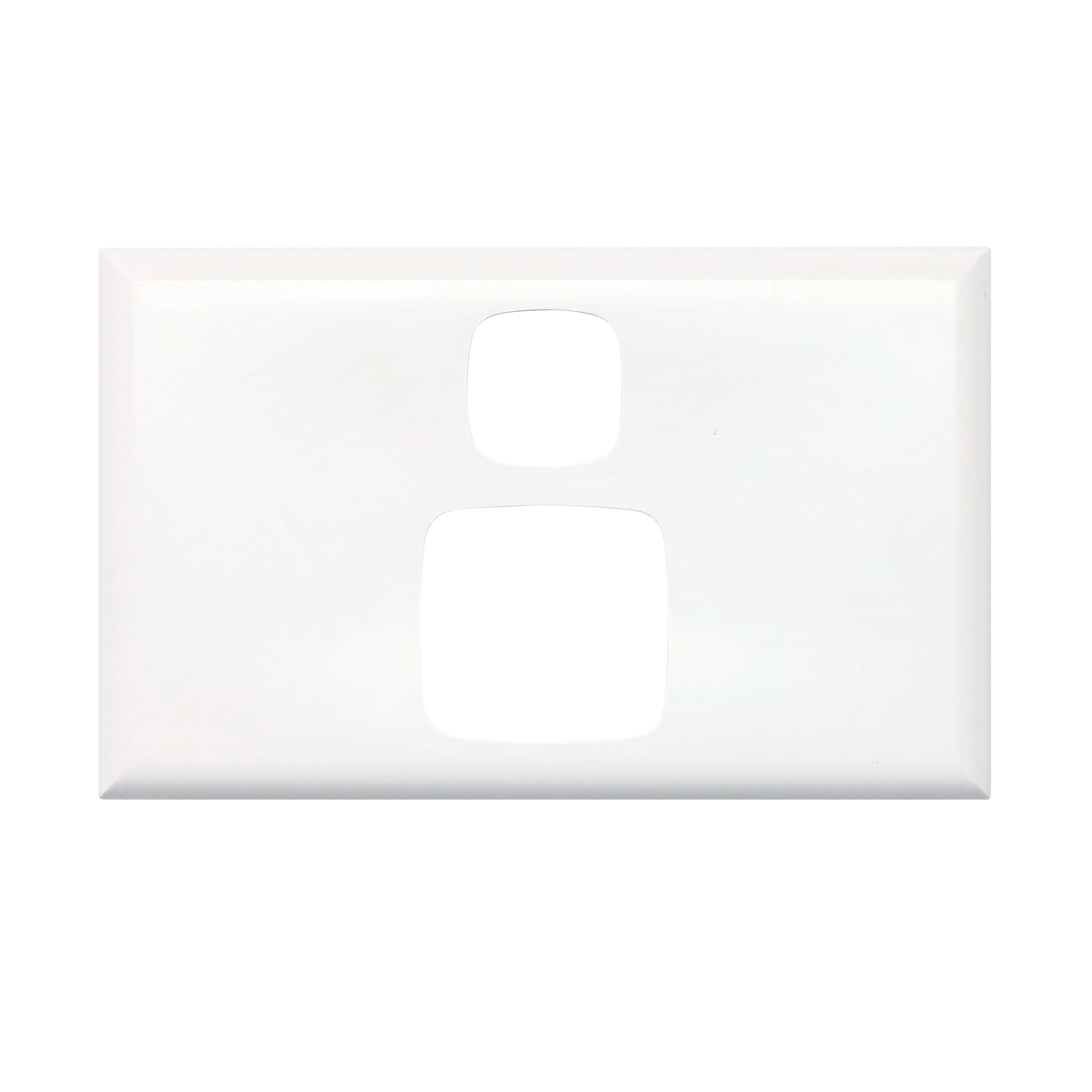 HPM Excel Vertical Single Power Point Coverplate Gloss White ...