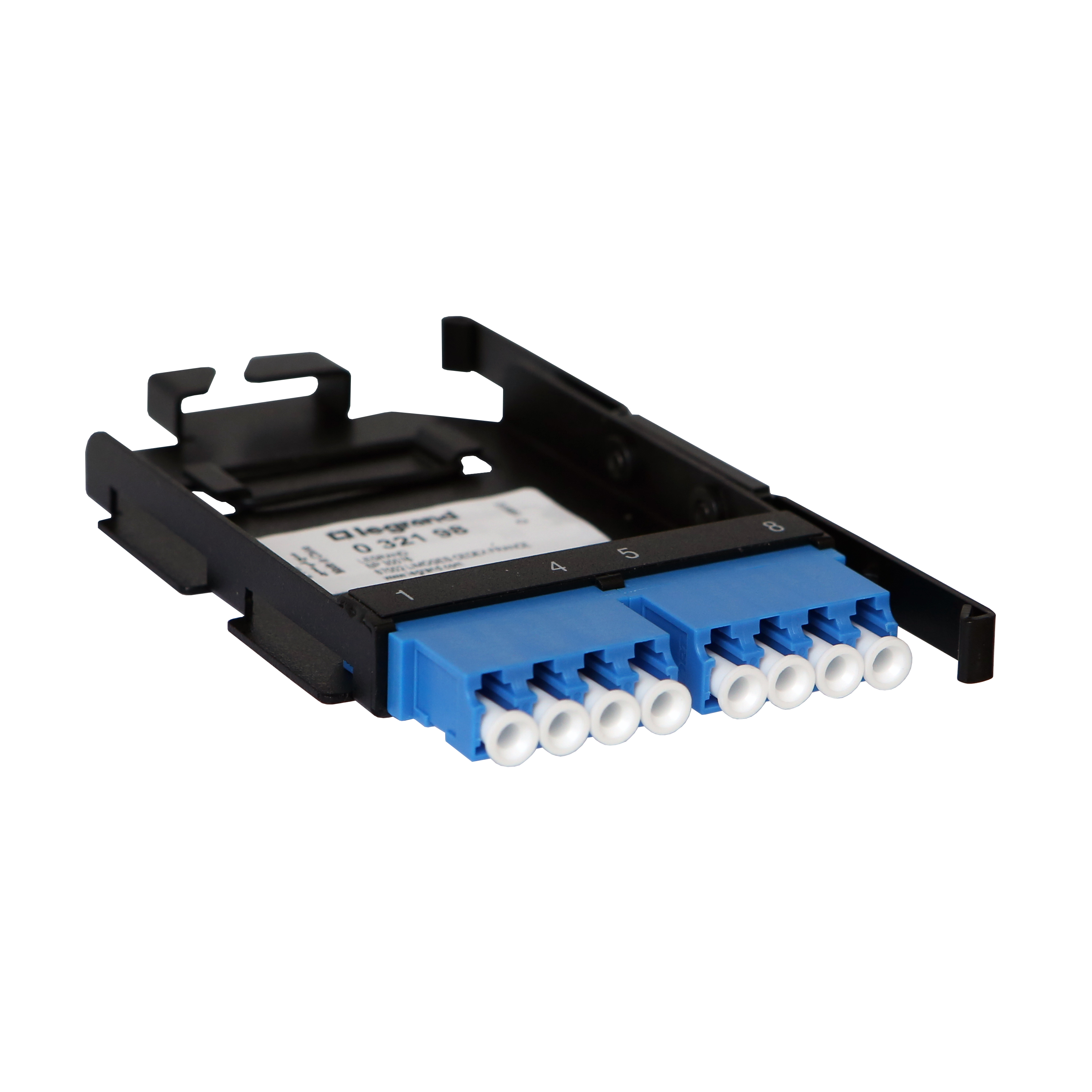 Adaptador Para Instala o De Ultra Alta Densidade De 8 Fibras 8 LC Adaptador Para Instala o De Ultra Alta Densidade De 8 Fibras 8 LC