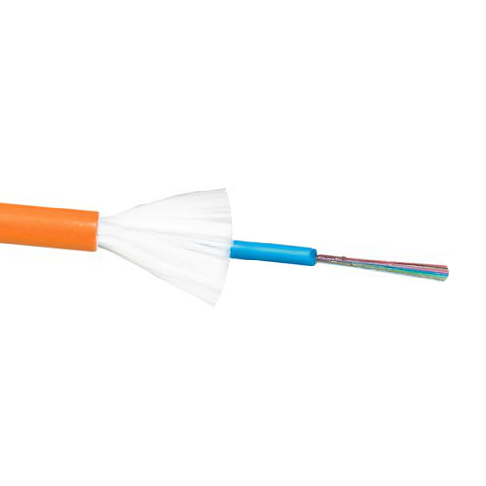 Fibre optic cable OM2 Loose Tube 6 Cores Indoor/Outdoor LSZH Euroclass ...