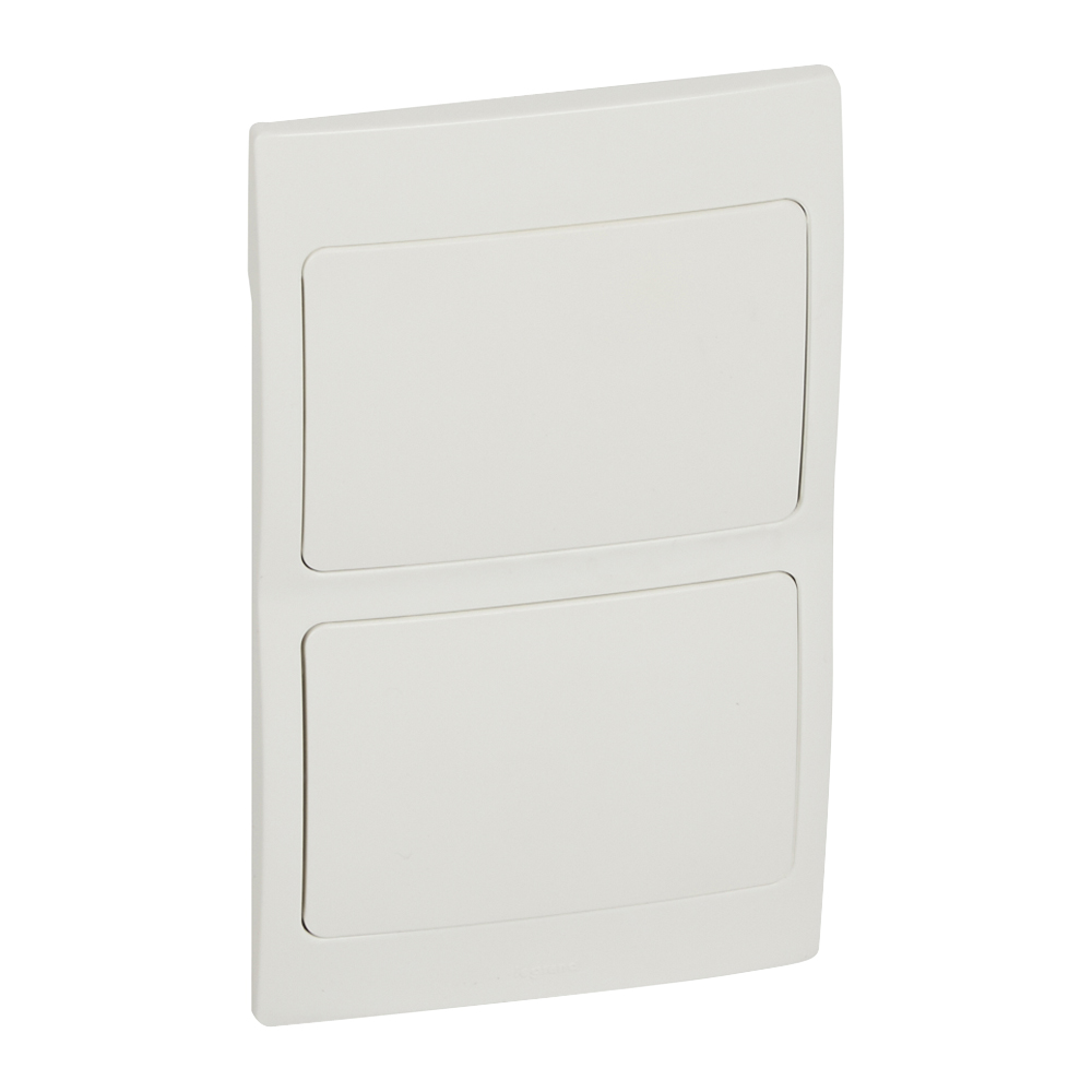 Mallia Blanking plate - 2 gang - White | 281191 | 3245062811912 | Legrand