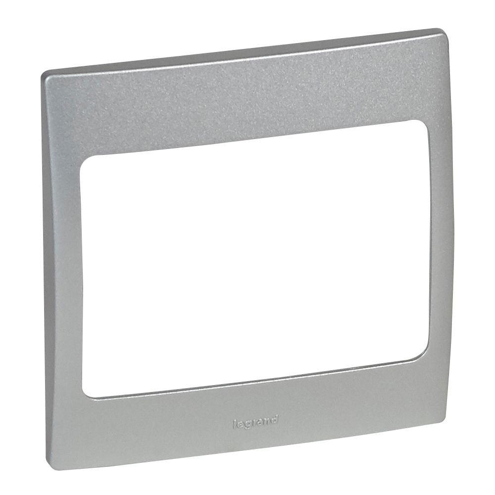 Mallia Plate - 1 gang -Silver | 281905 | 3245062819055 | Legrand