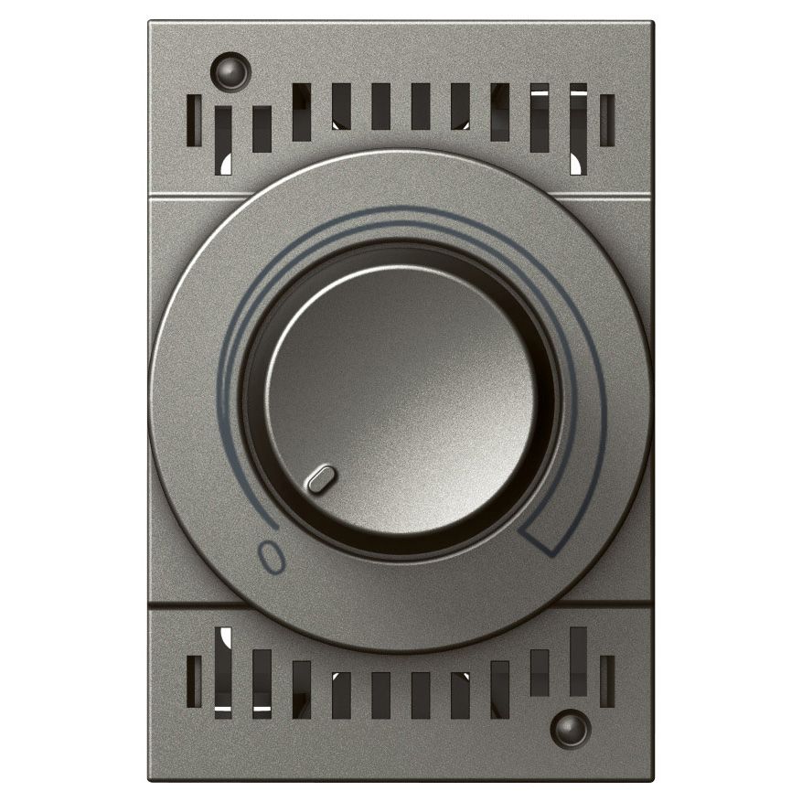 Rotary dimmer Arteor - leading edge - 1000W - 2 round modules ...