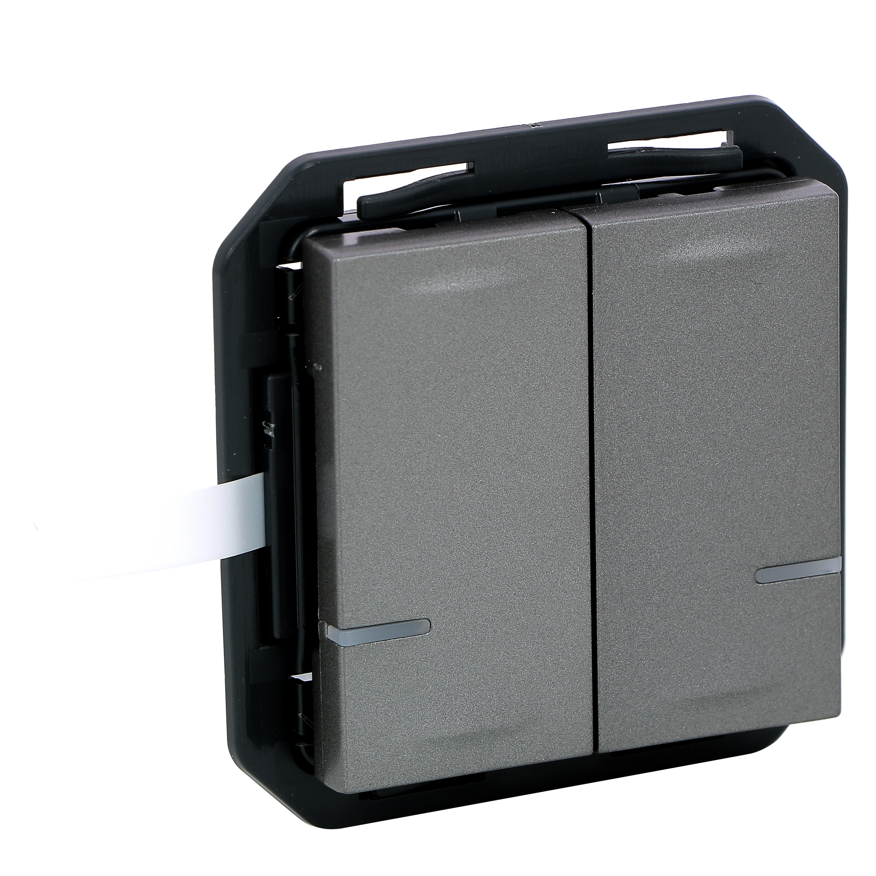 Arteor - Wireless double light switch - 2.4GHz Zigbee connectivity ...