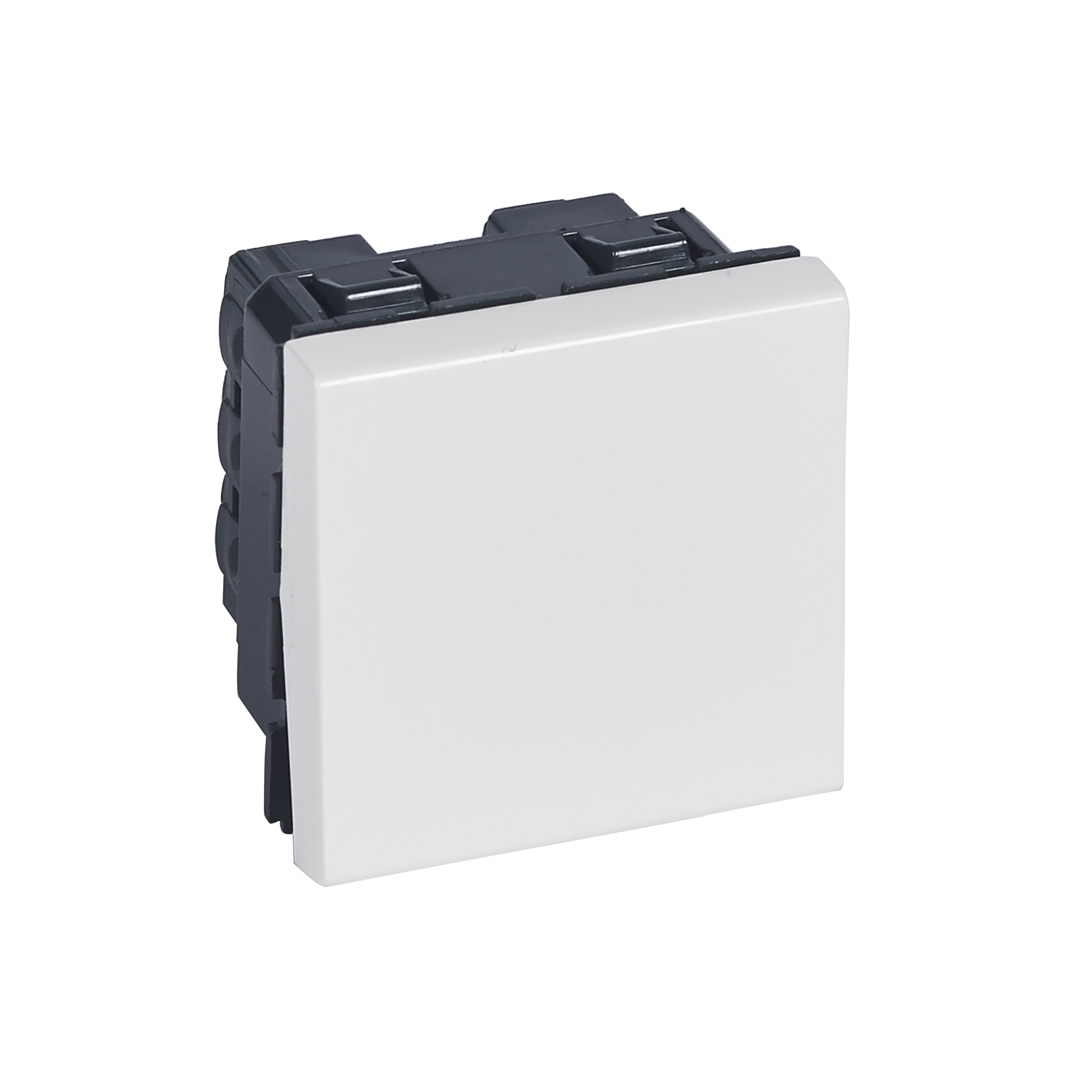 Installation switch - Modular white rocker switch - Halogen free - IK04 ...
