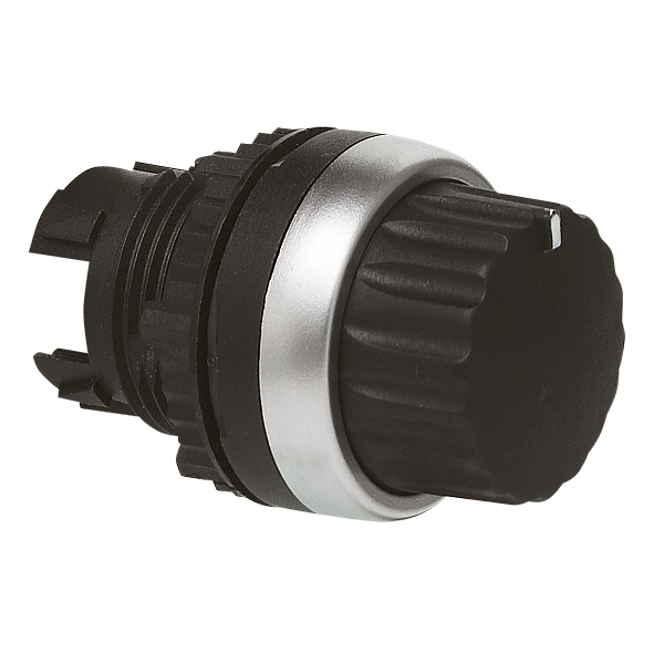 BACO Push Button - 2 positions Selector Switch With Black Knob - Stay ...