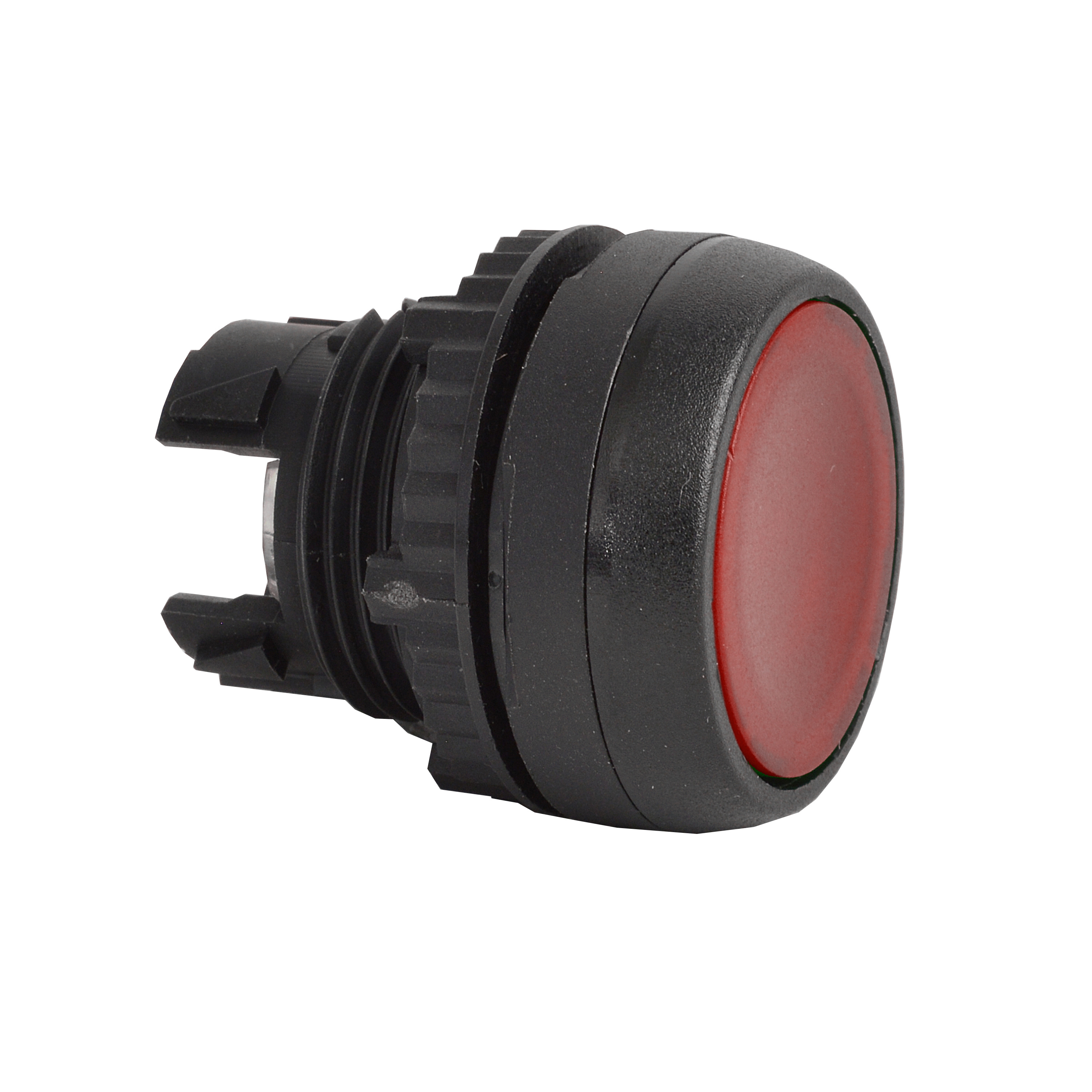 BACO Push Button - Push Button Flush Spring Return Red Illuminated ...