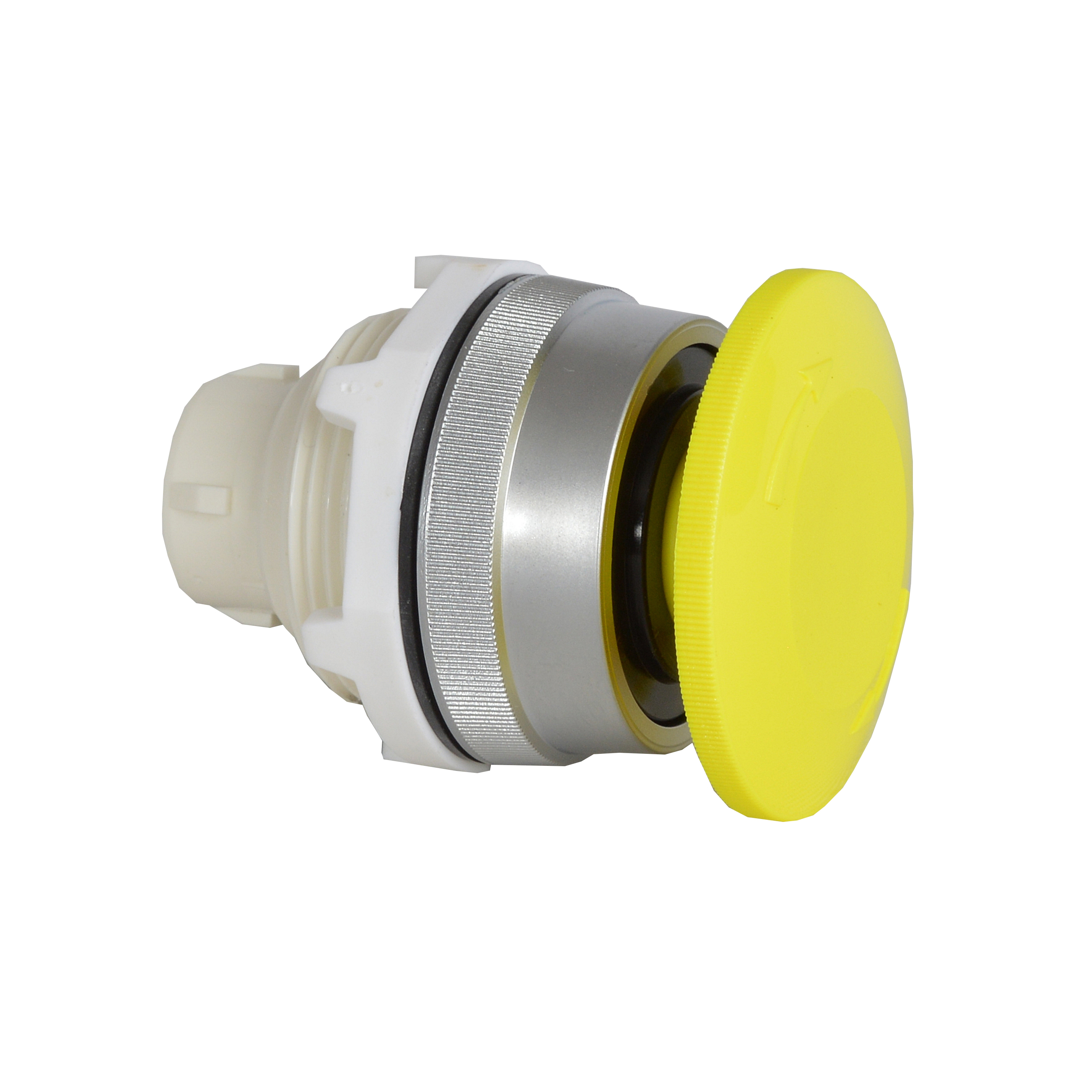 BACO Push Button - Push-Turn Manual Locking Ø40mm Mushroom Head Yellow ...