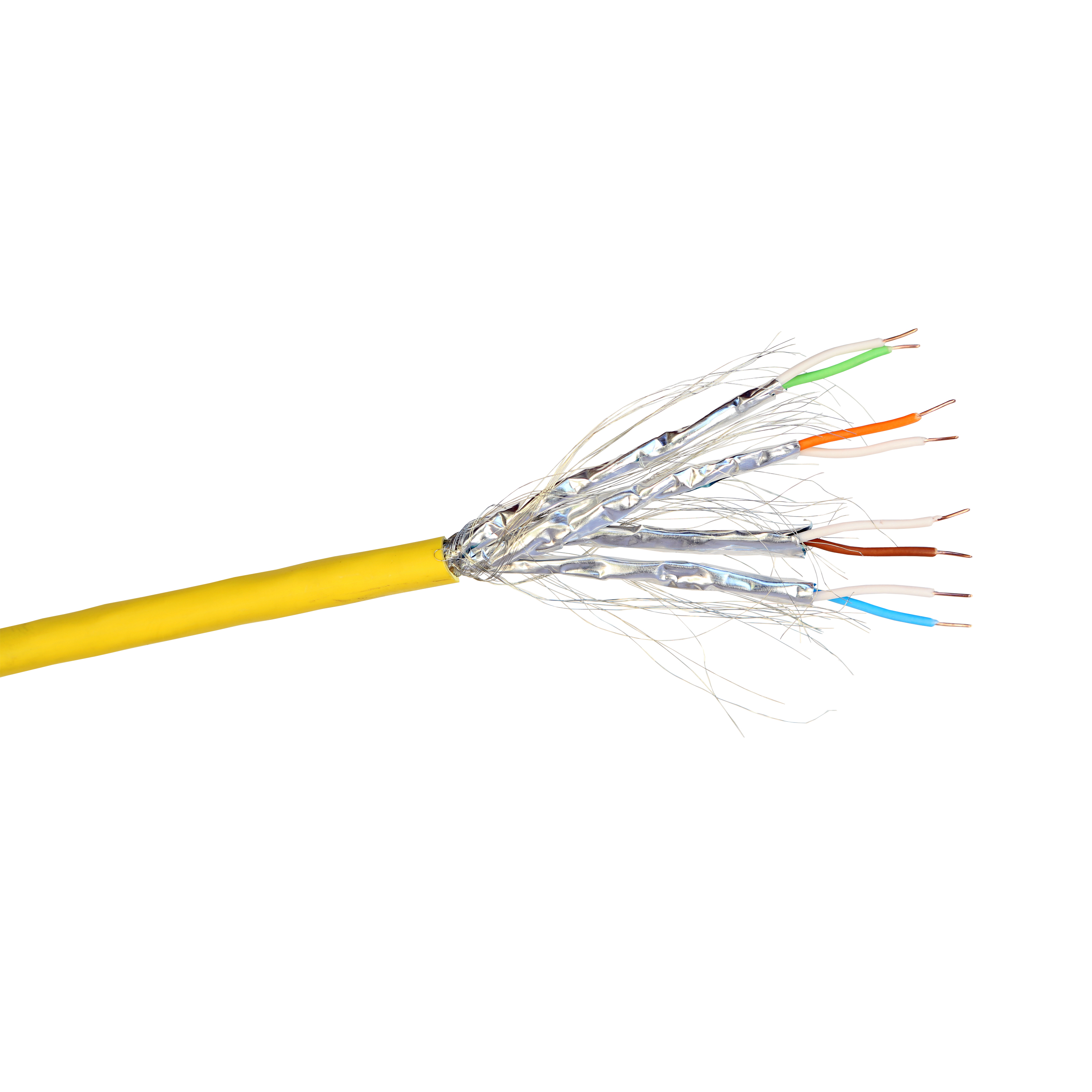 LCS³ - Cable category 7 s/ftp 4 pairs lszh cca 500 meters - 10Gbps data ...