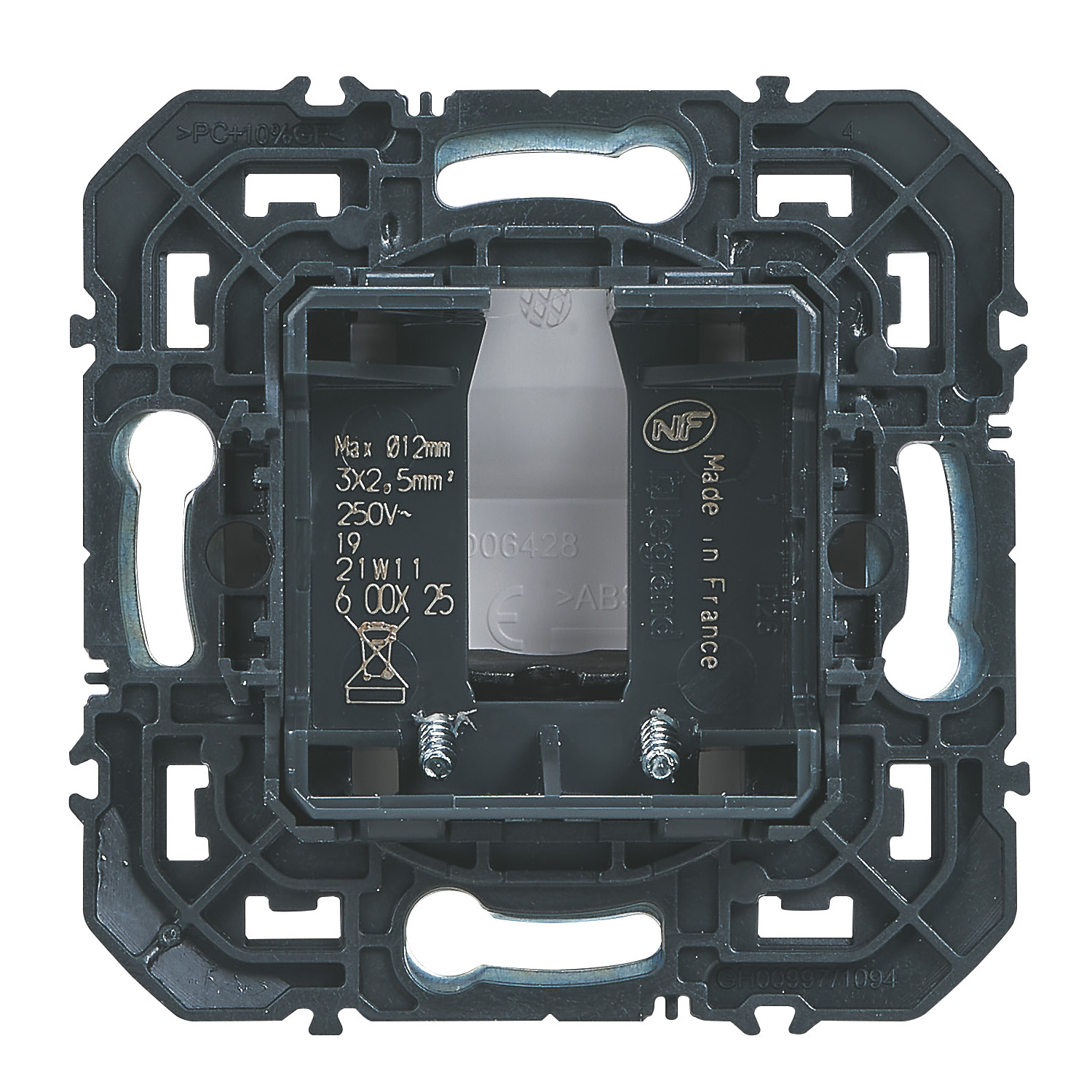 Sortie de câble standard dooxie finition blanc - sachet | 095221 ...