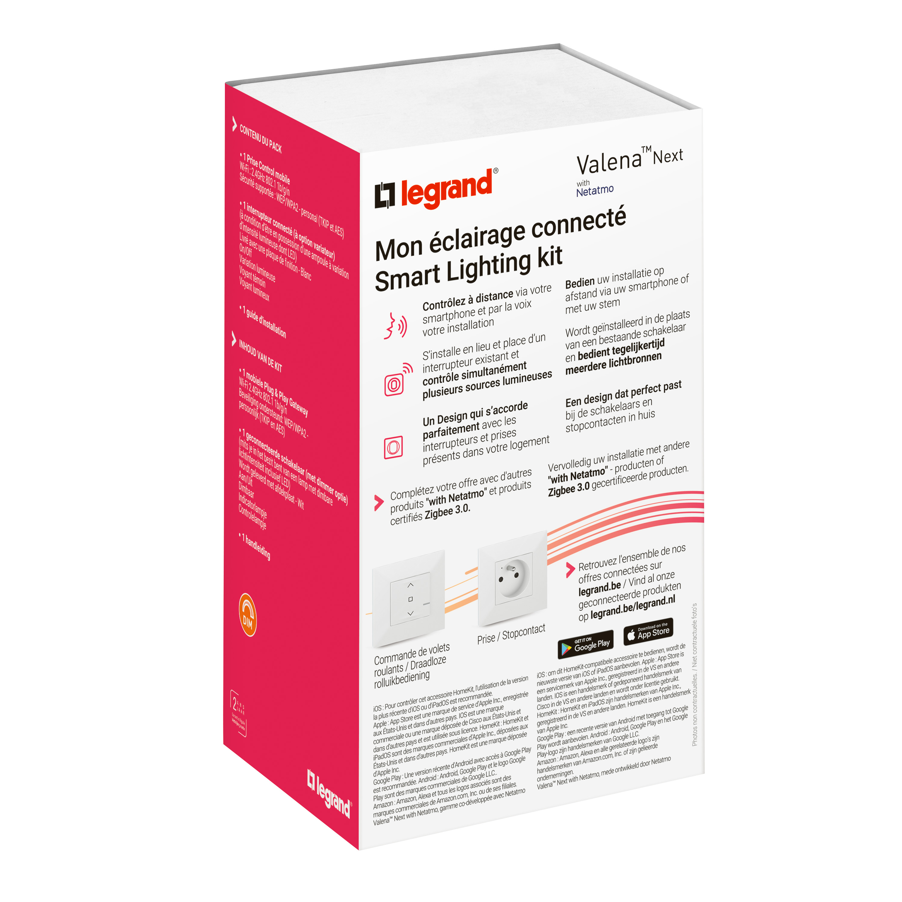 Connected Starter Pack Valena Next with Netatmo: Plug/Play Gateway ...