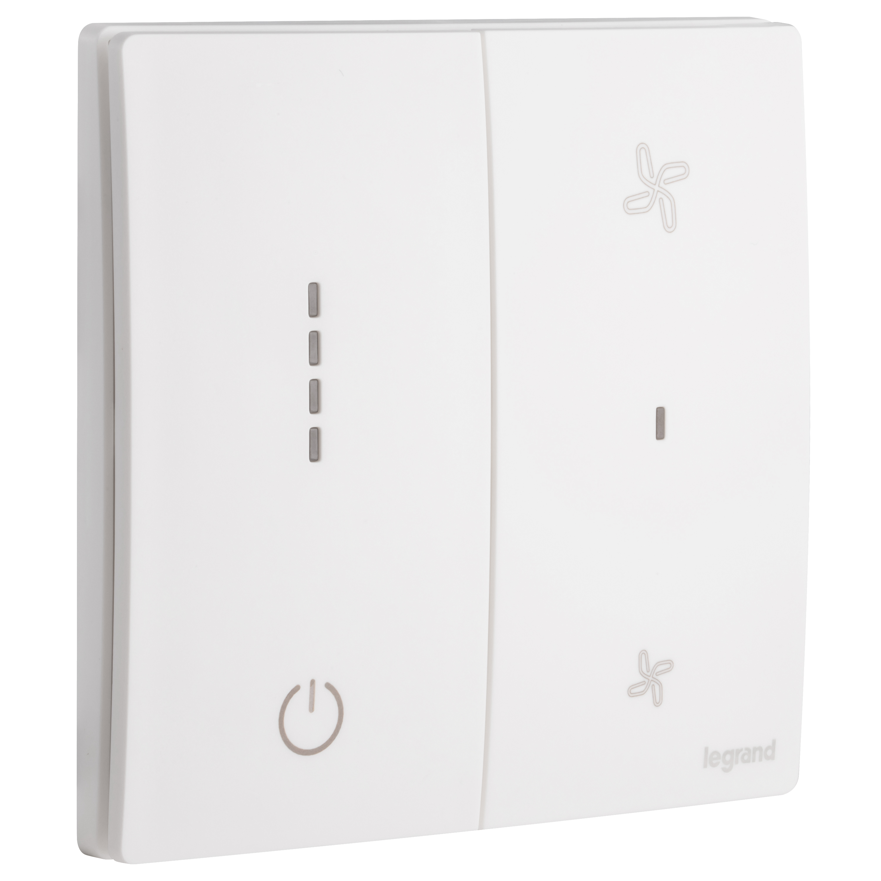 CONNECTED FAN CONTROLLER 4 SPEEDS 1 GANG MALLIA SENSES WHITE | 281523MW ...