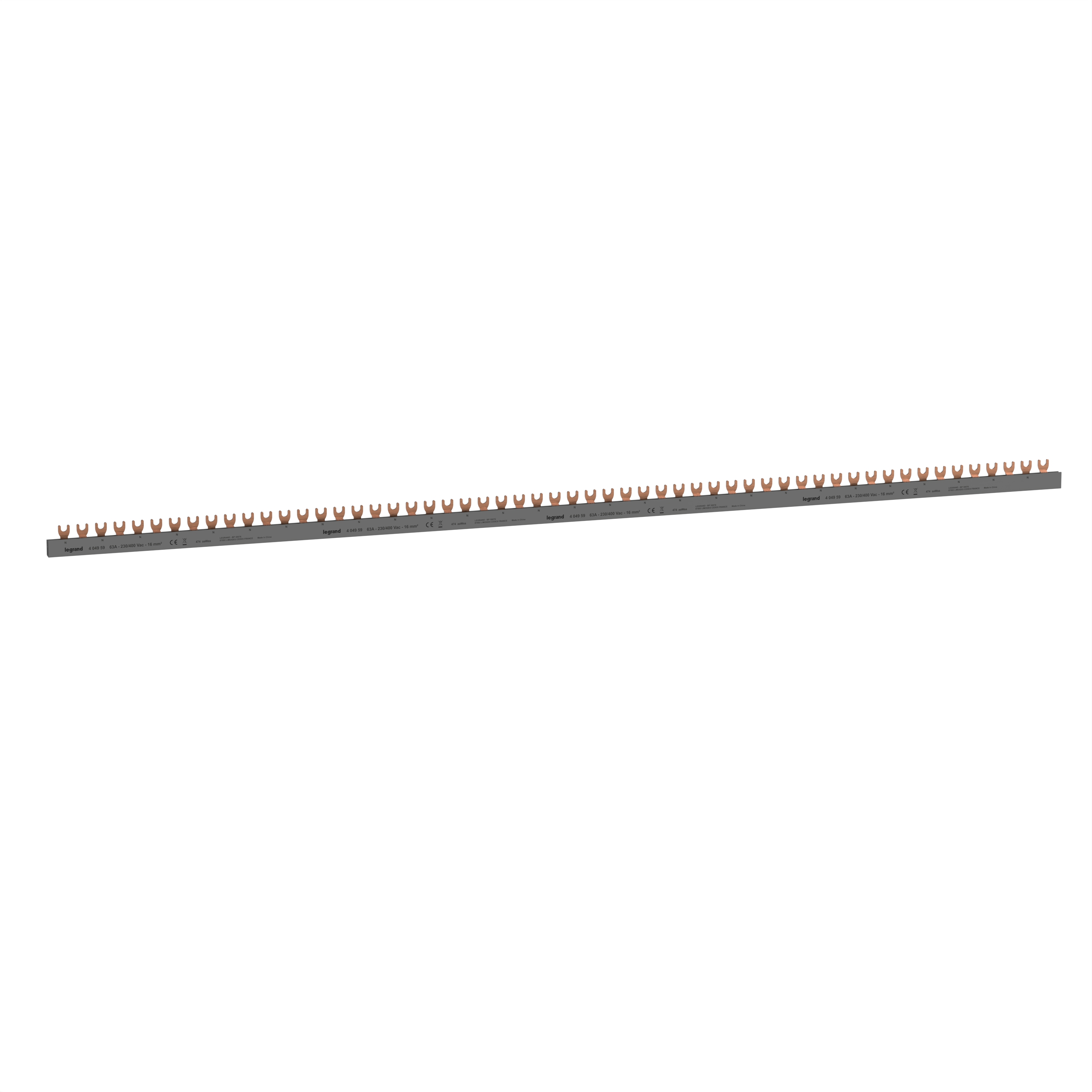 Legrand 2PH 1 Meter Prong Type Supply Busbar 56 Modules | 404959 ...