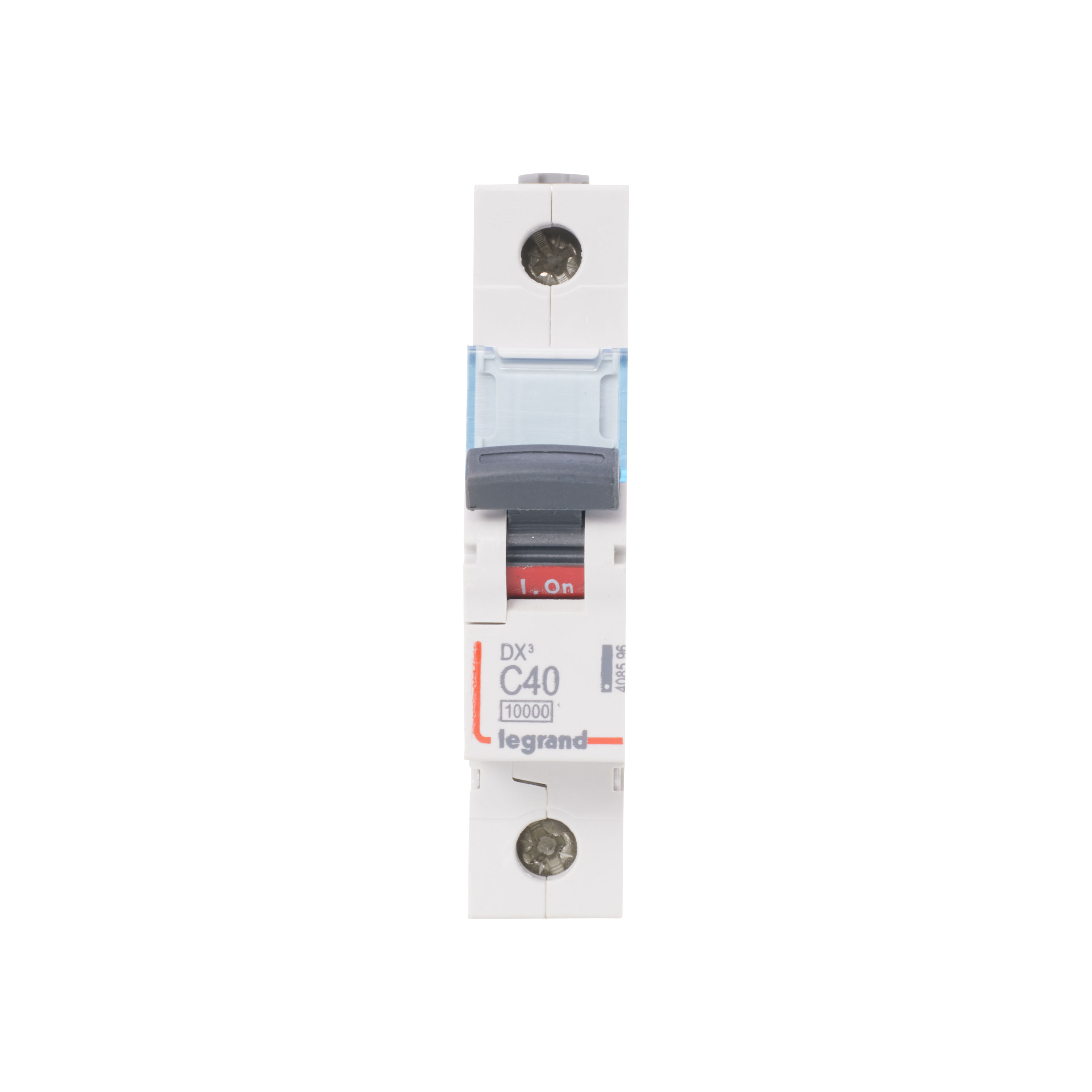 MCB DX³ 1P C40 10000A - 10000A breaking capacity - IP20 protection ...