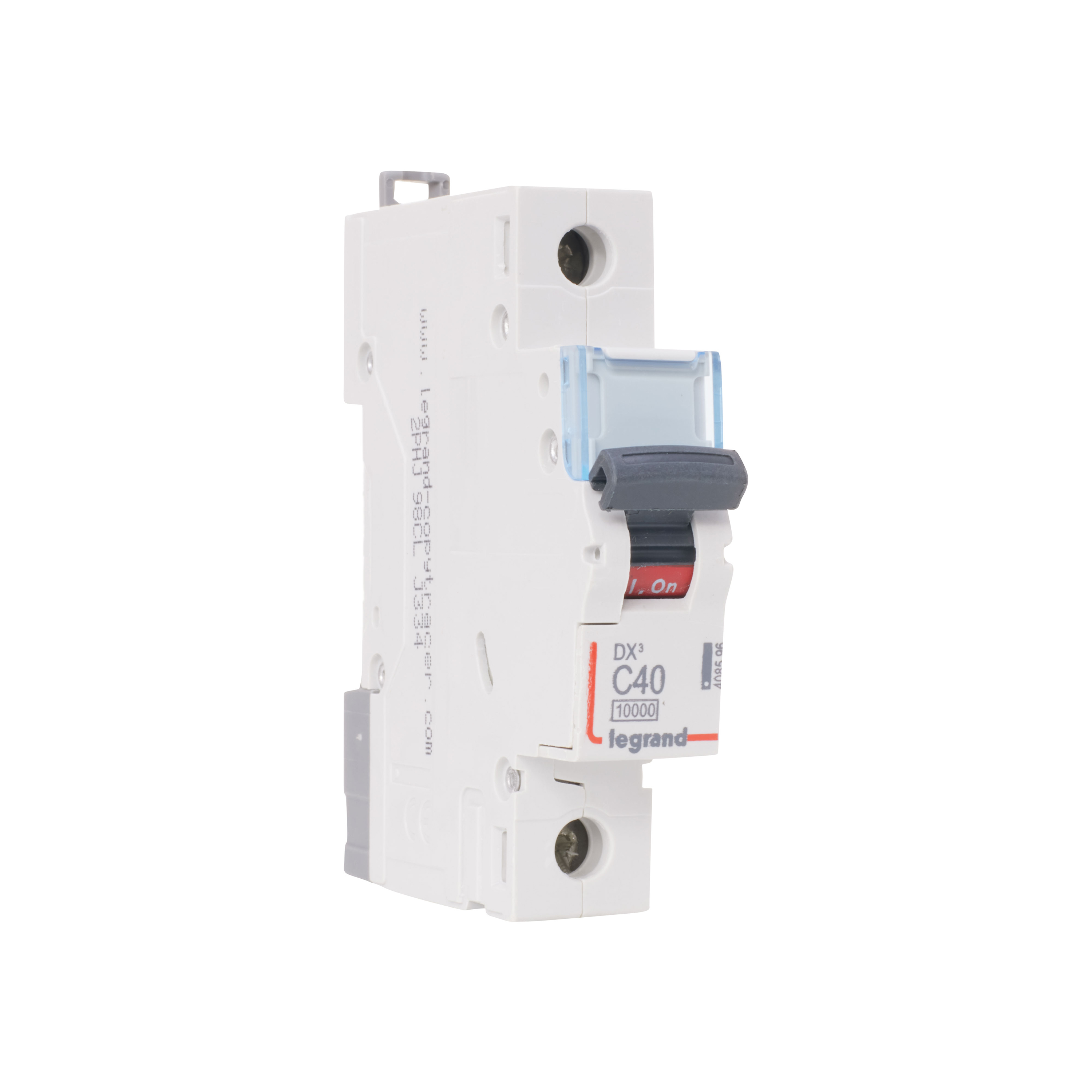 MCB DX³ 1P C40 10000A - 10000A breaking capacity - IP20 protection ...