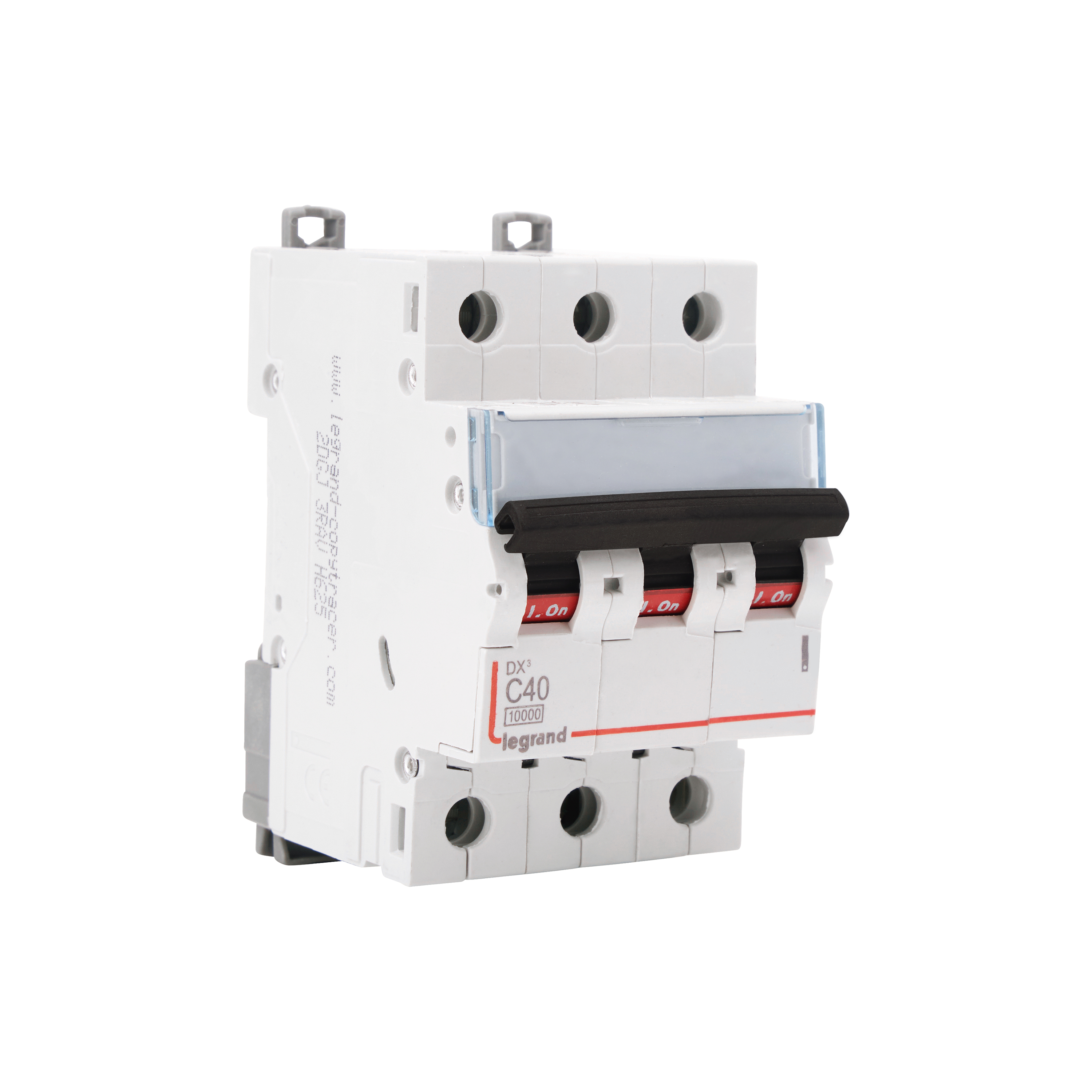 MCB DX³ 3P C4 10000A - 10000A breaking capacity - IP20 protection - DIN ...