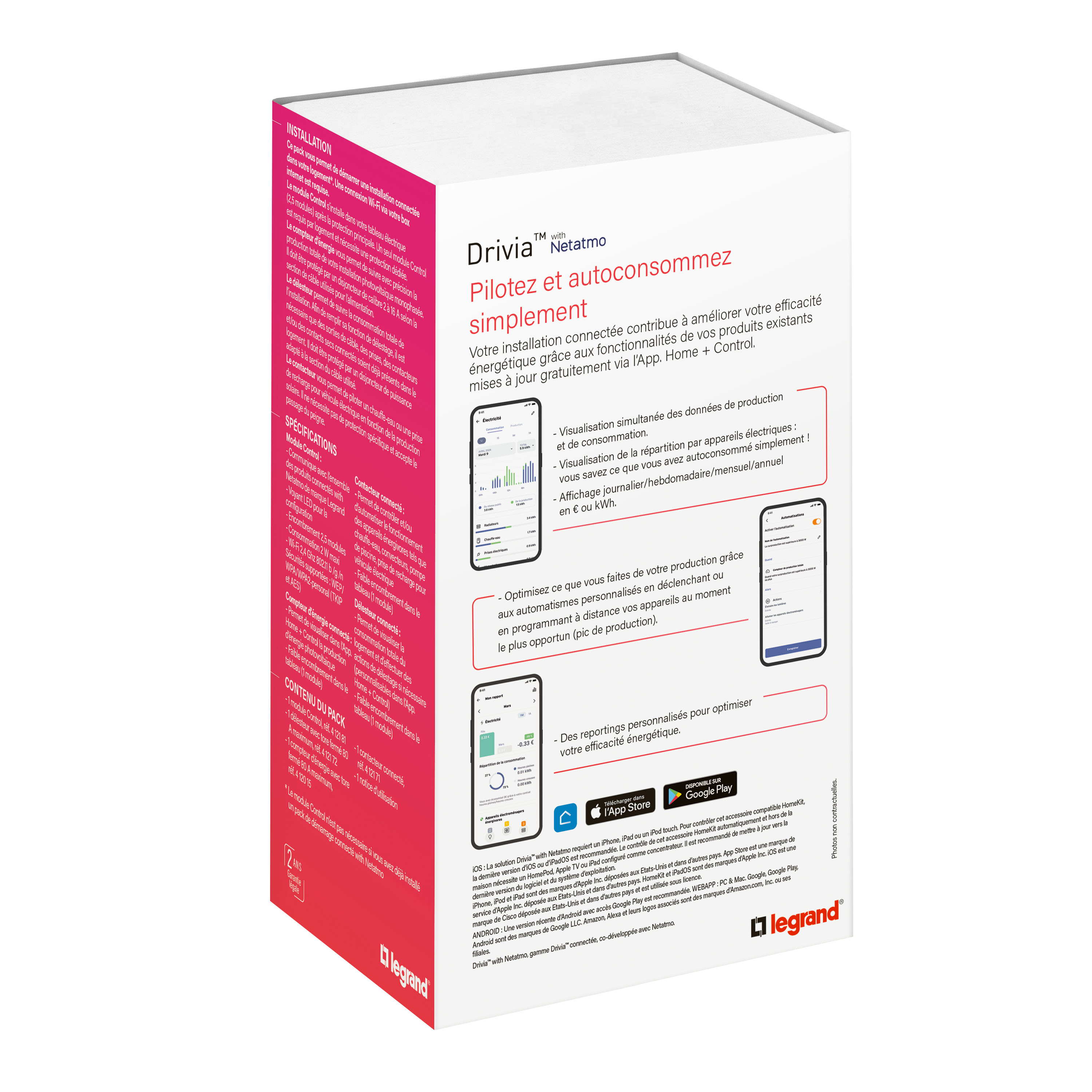 412193 Pack de démarrage Drivia with Netatmo : mesure, analyse et ...