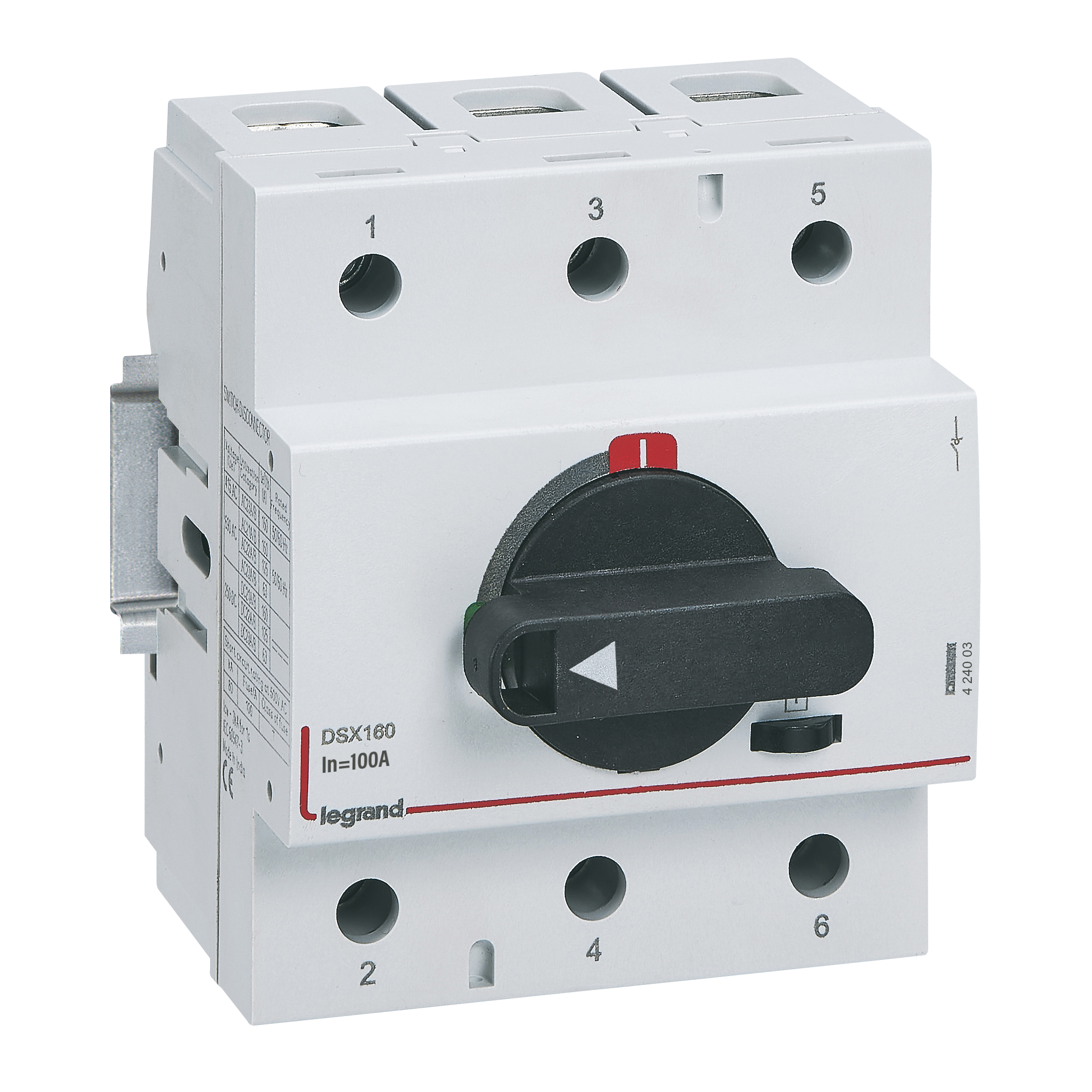 DSX Switch disconnector SD Frame 2(160A) - 3 poles - Rated current ...