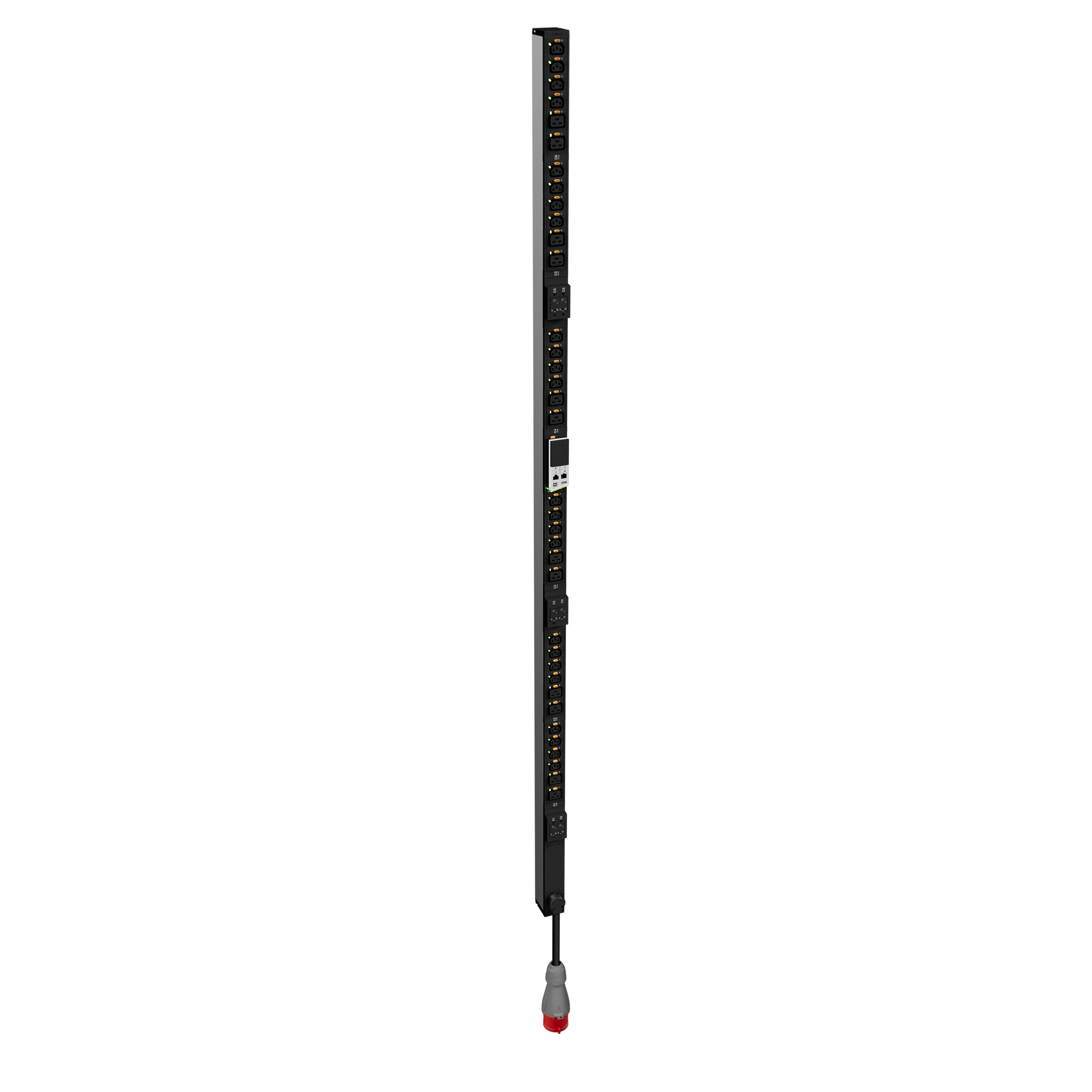 Intelligent PDU, switched (Node version), Zero-U, 3 phase 32A, 24 C13 ...