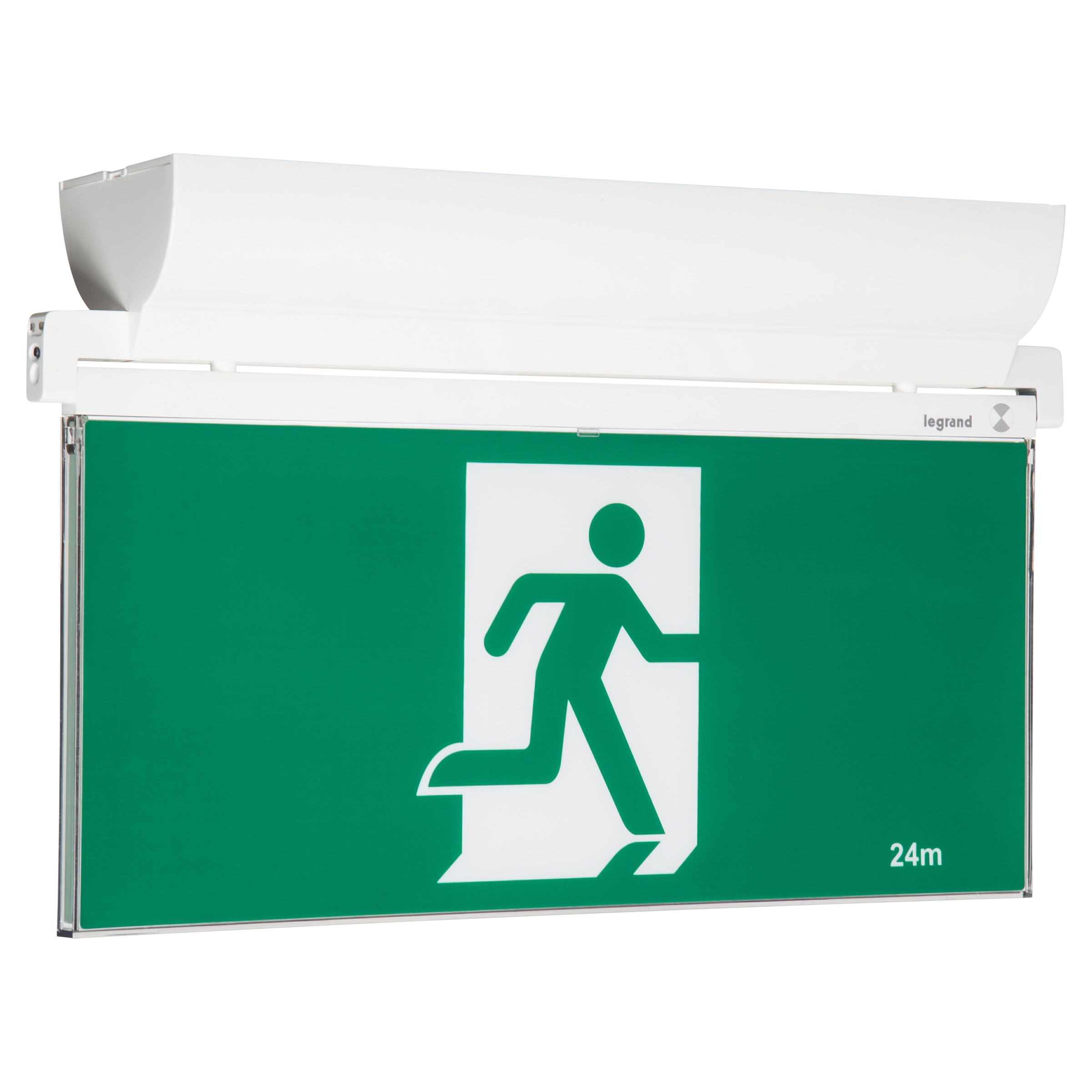Legrand E2 Edgelight LED Surface Mounted Galaxy Exit Sign - Running Man ...