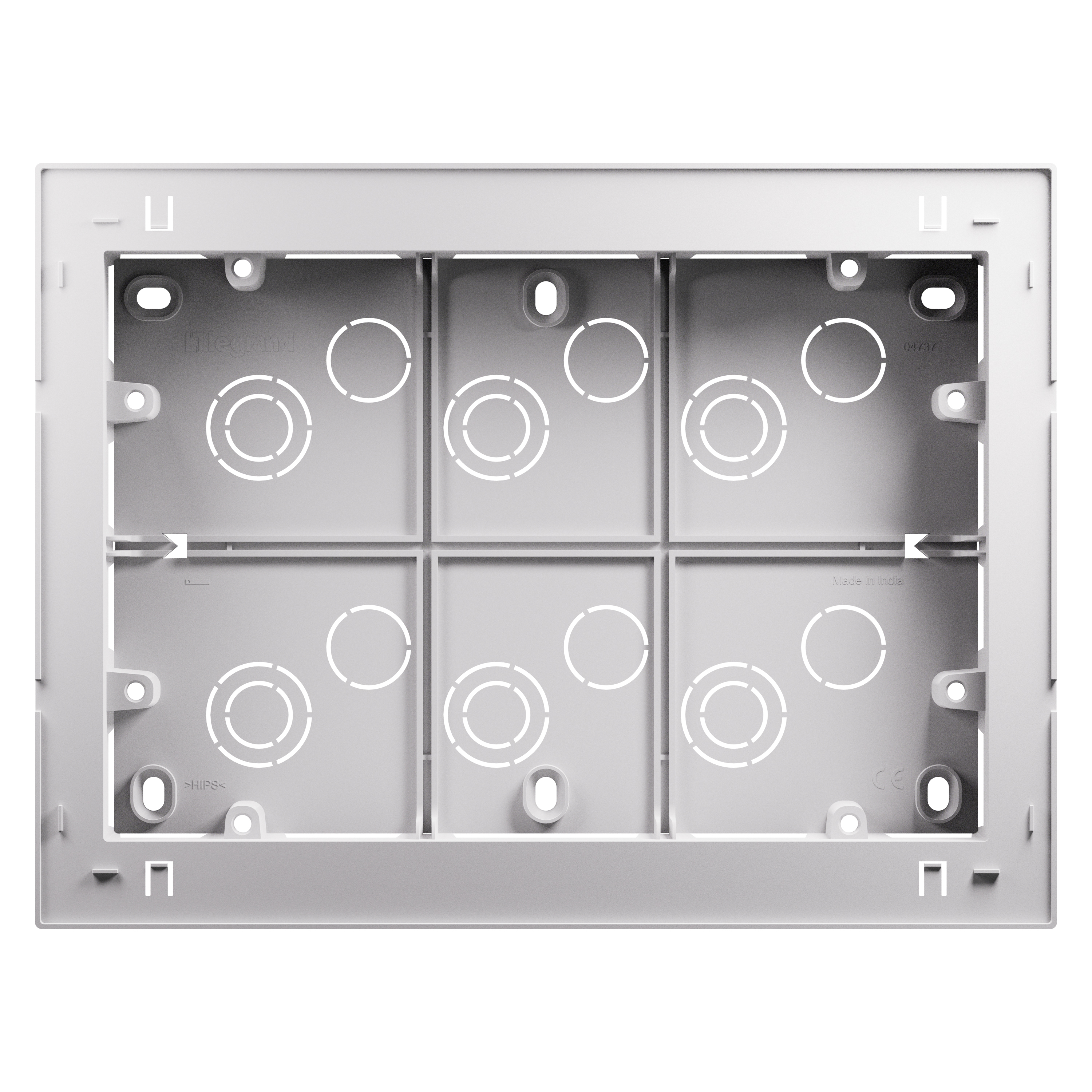 Arteor Advance - Surface Box 12 modules 2x6 British Standard India ...