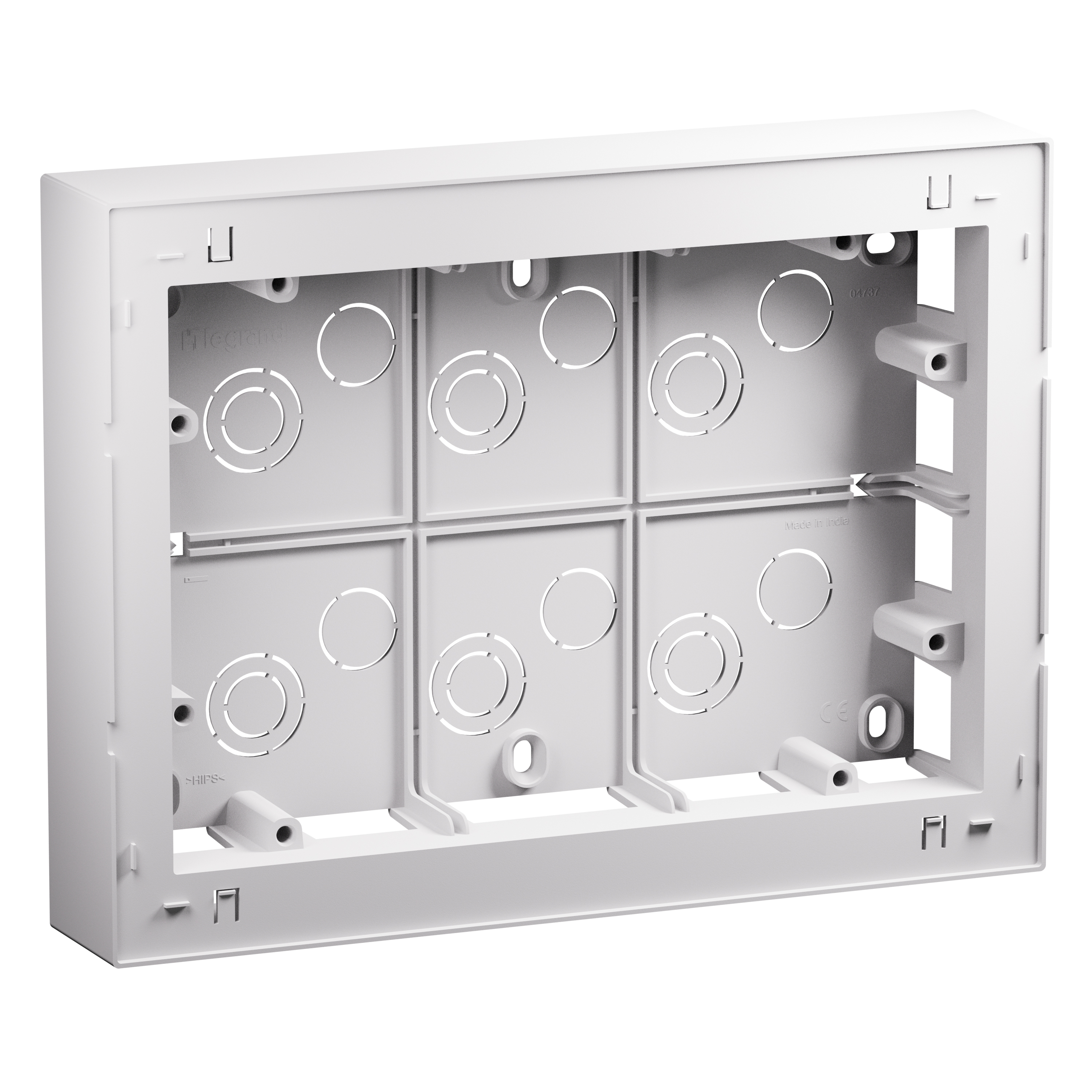 Arteor Advance - Surface Box 12 modules 2x6 British Standard India ...