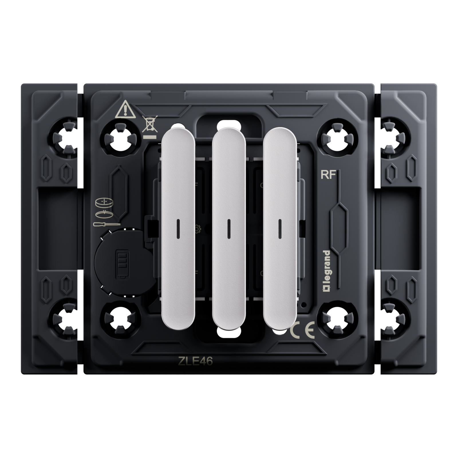 Arteor Advance wireless switch 3gang matt white | AA5203MW3 | 3414972710107 | Legrand