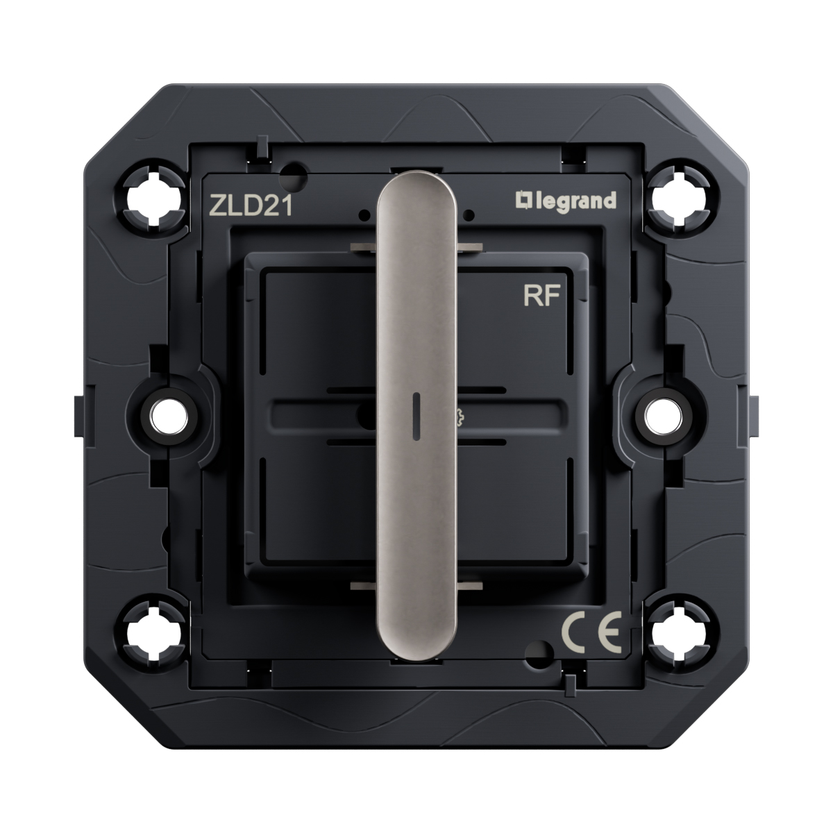 Arteor Advance wired dimmer 300w 1gang with neutral matt titanium ...