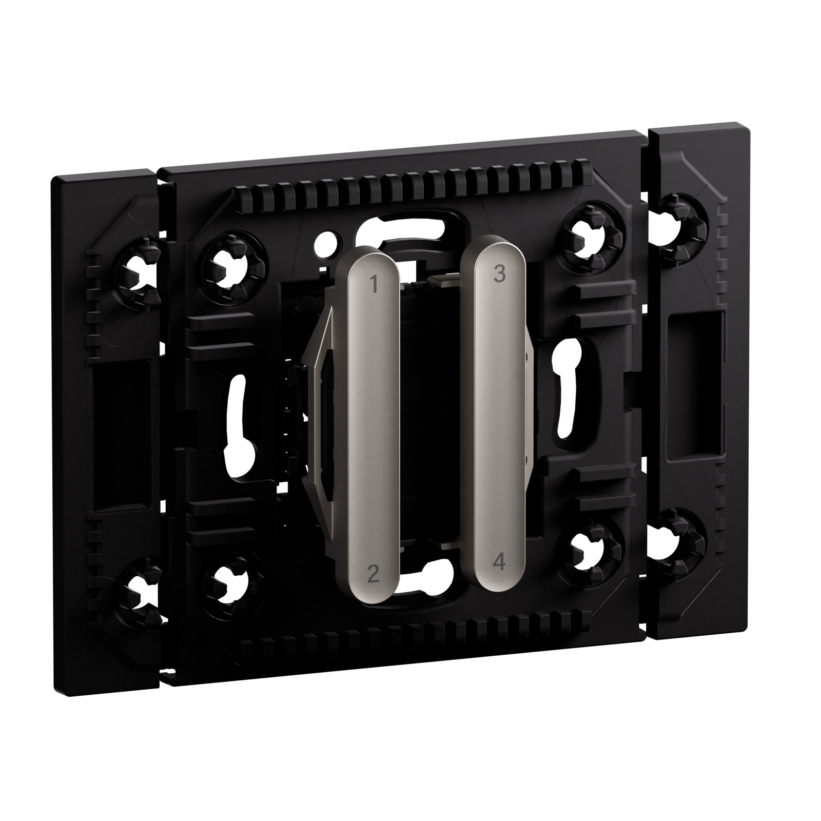 Arteor™ ADV Smart wireless batteryless control 4 scenes - Matt Titanium | AA5705MT1 ...