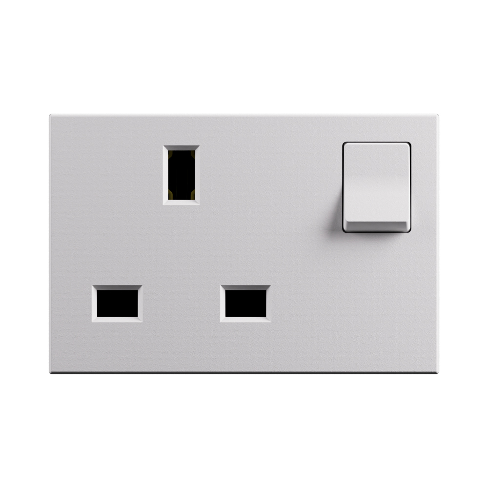 Arteor Advance - 3M British Standard 13A 2P+E single pole switched ...