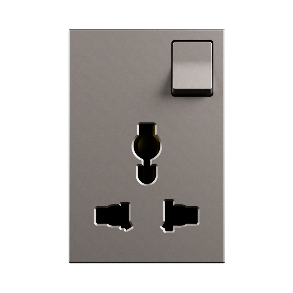 Arteor Advance - 3 modules multistandard 2 poles + earth shuttered ...
