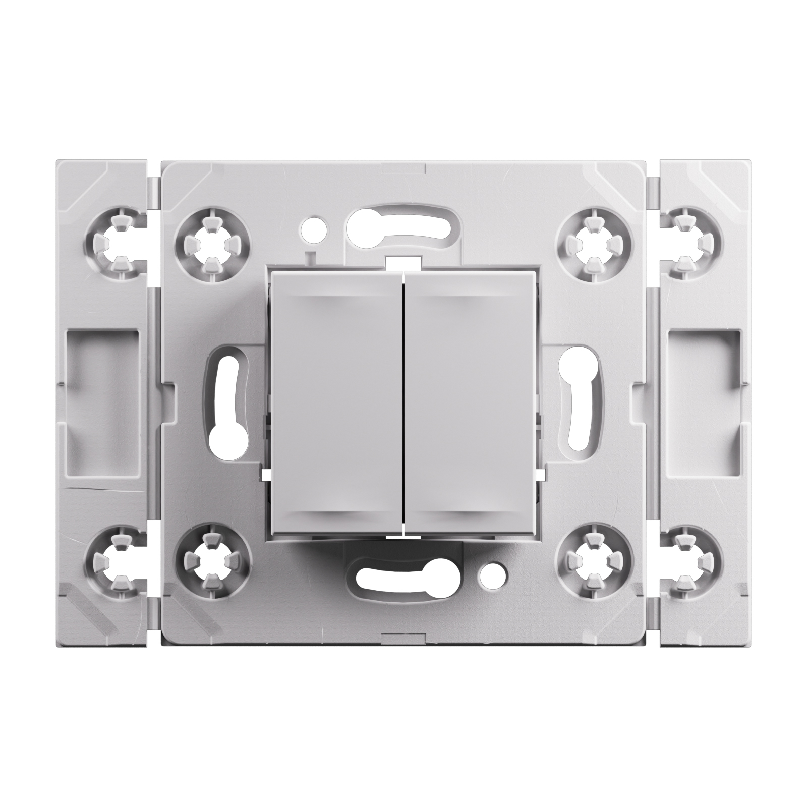 Arteor™ Advance with Netatmo Smart wireless batteryless 2 gang switch ...